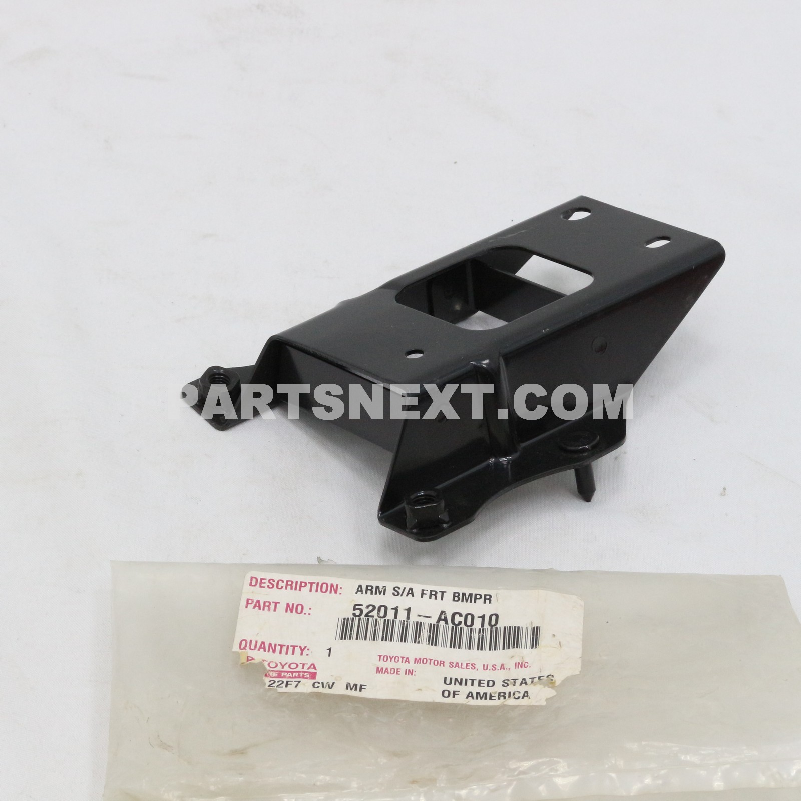 Toyota :: 52011-AC010 ARM SUB-ASSY, FRONT BUMPER, RH