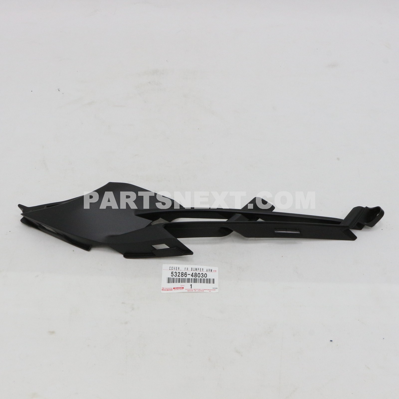 Toyota :: 53286-48030 COVER, FR BUMPER ARM