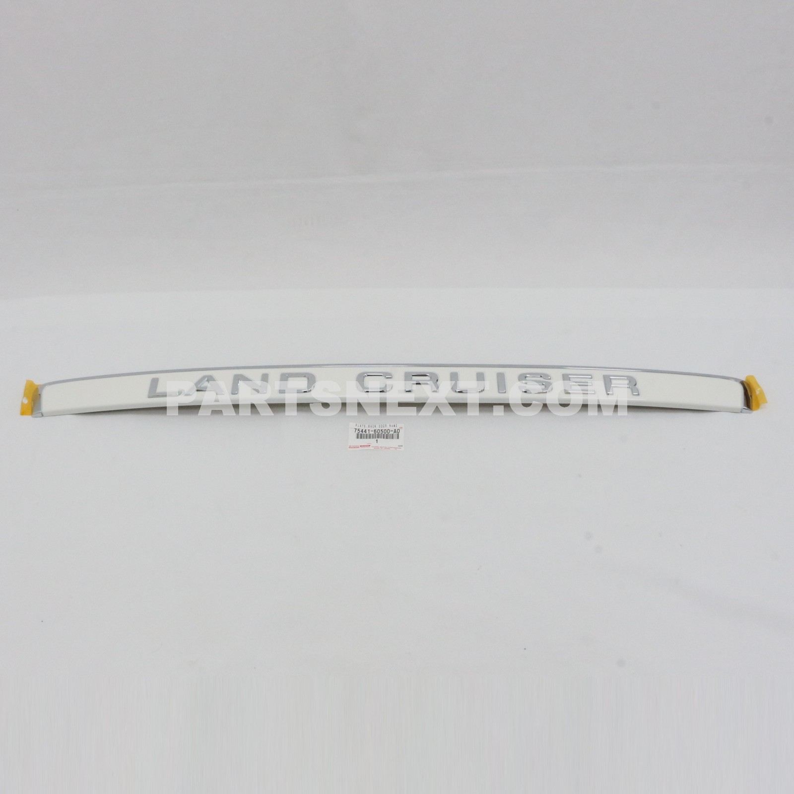 Toyota :: 75441-60500-A0 PLATE, BACK DOOR NAME, NO.3