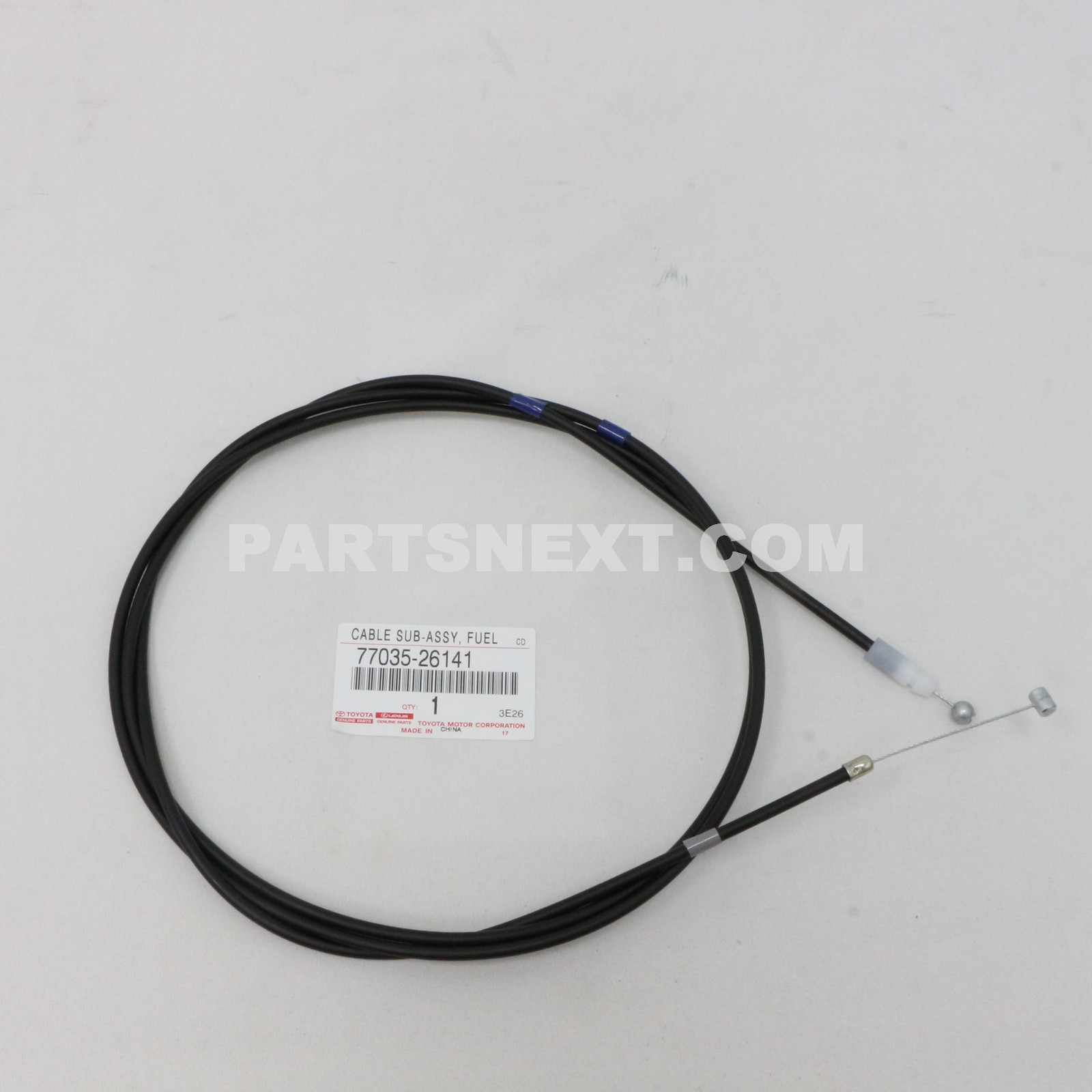 Toyota :: 77035-26141 CABLE SUB-ASSY, FUEL LID LOCK CONTROL