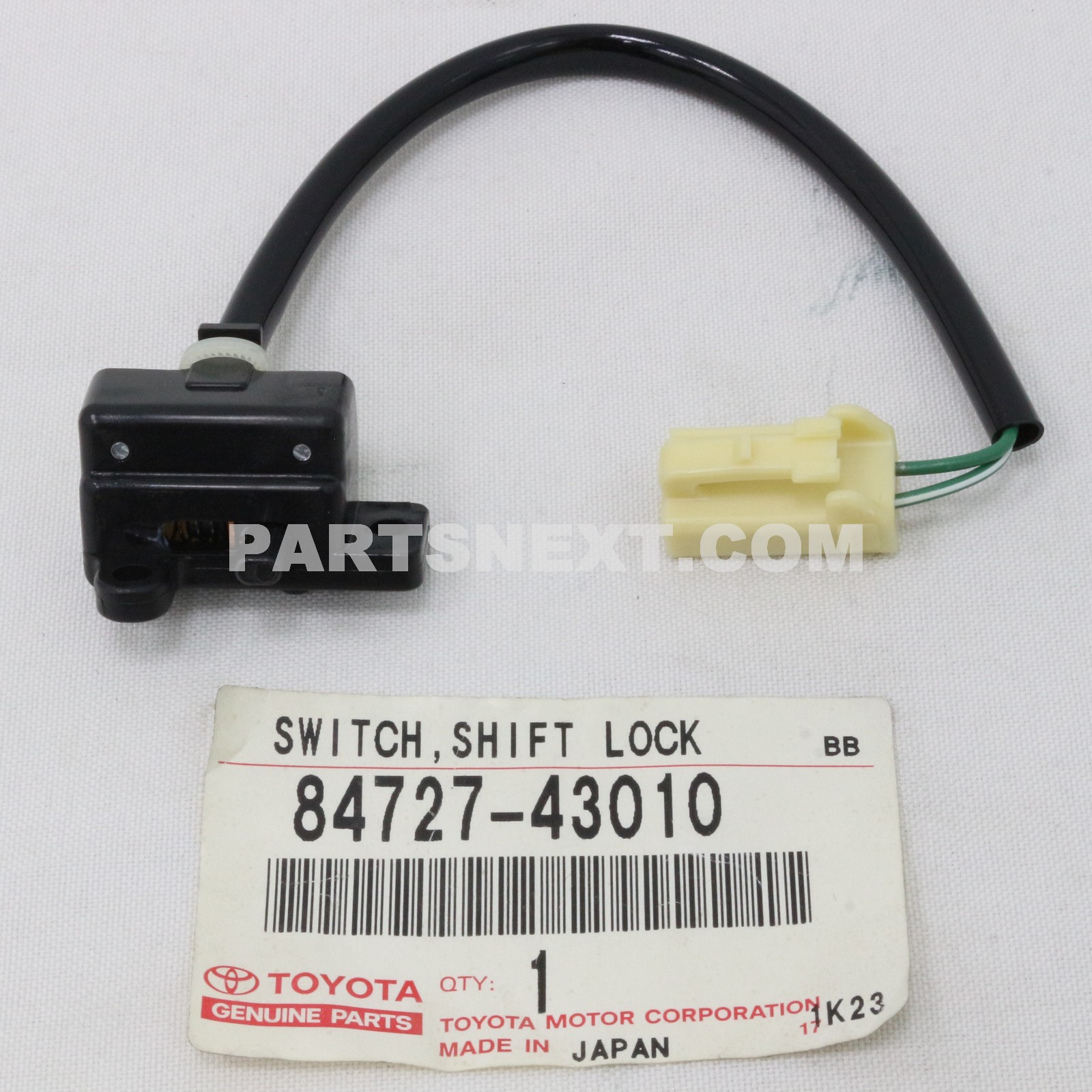 Toyota :: 84727-43010 SWITCH, SHIFT LOCK CONTROL