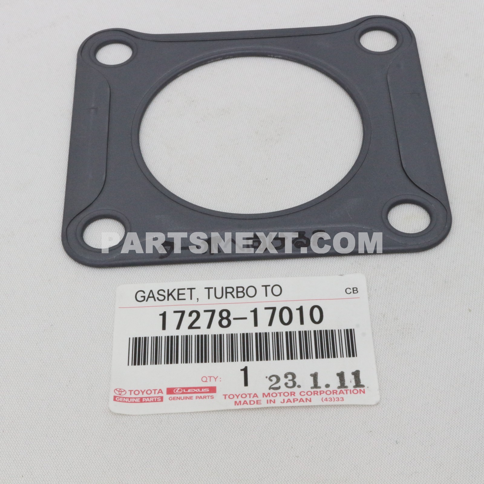 Toyota :: 17278-17010 GASKET, TURBO TO EXHAUST MANIFOLD
