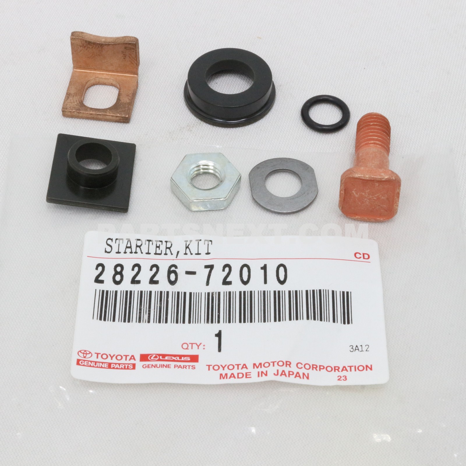 Toyota :: 28226-72010 STARTER KIT, BATTERY TERMINAL