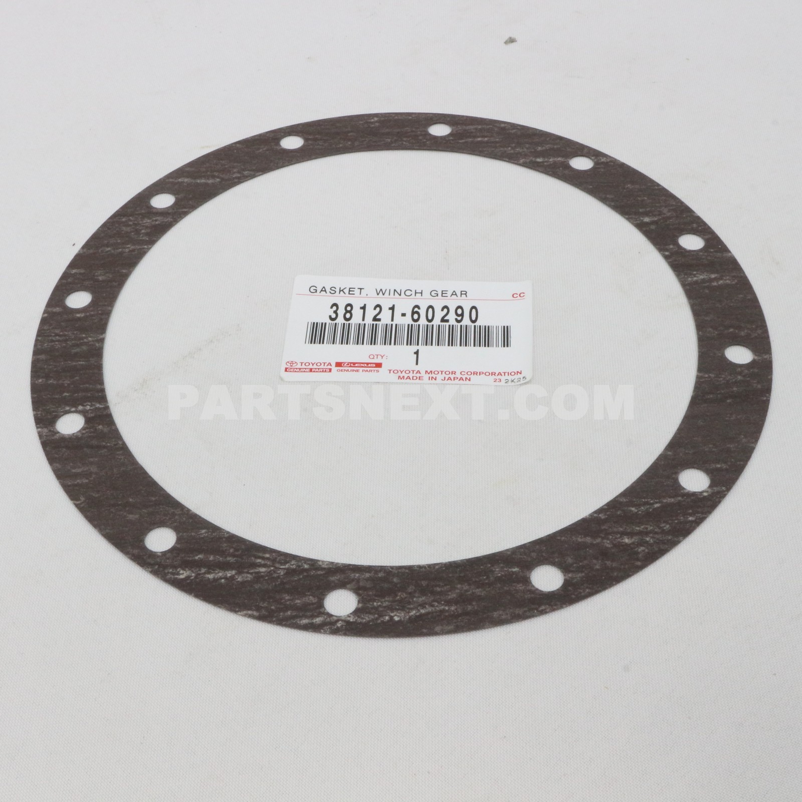 Toyota :: 38121-60290 GASKET, WINCH GEAR
