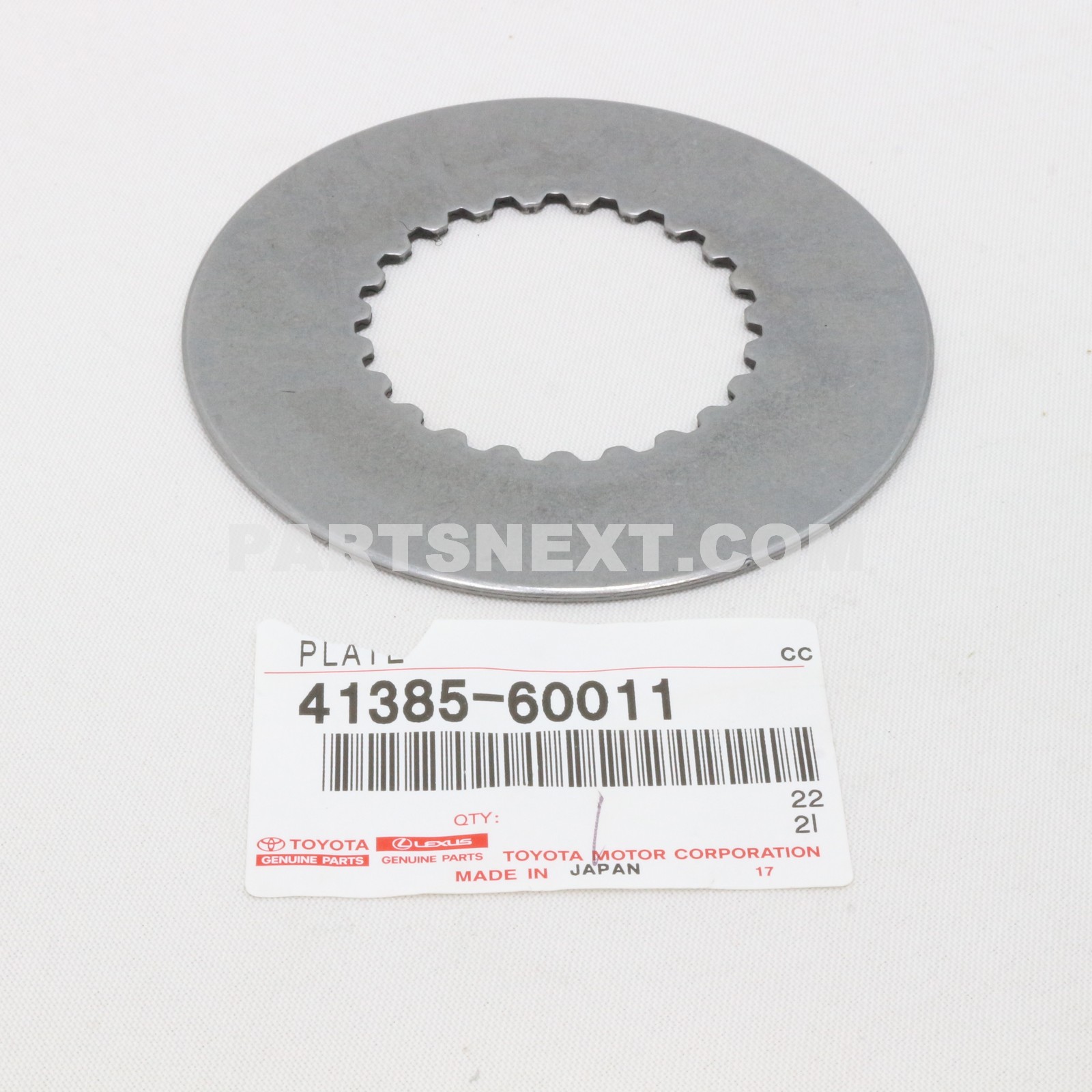 Toyota :: 41385-60011 PLATE, CLUTCH