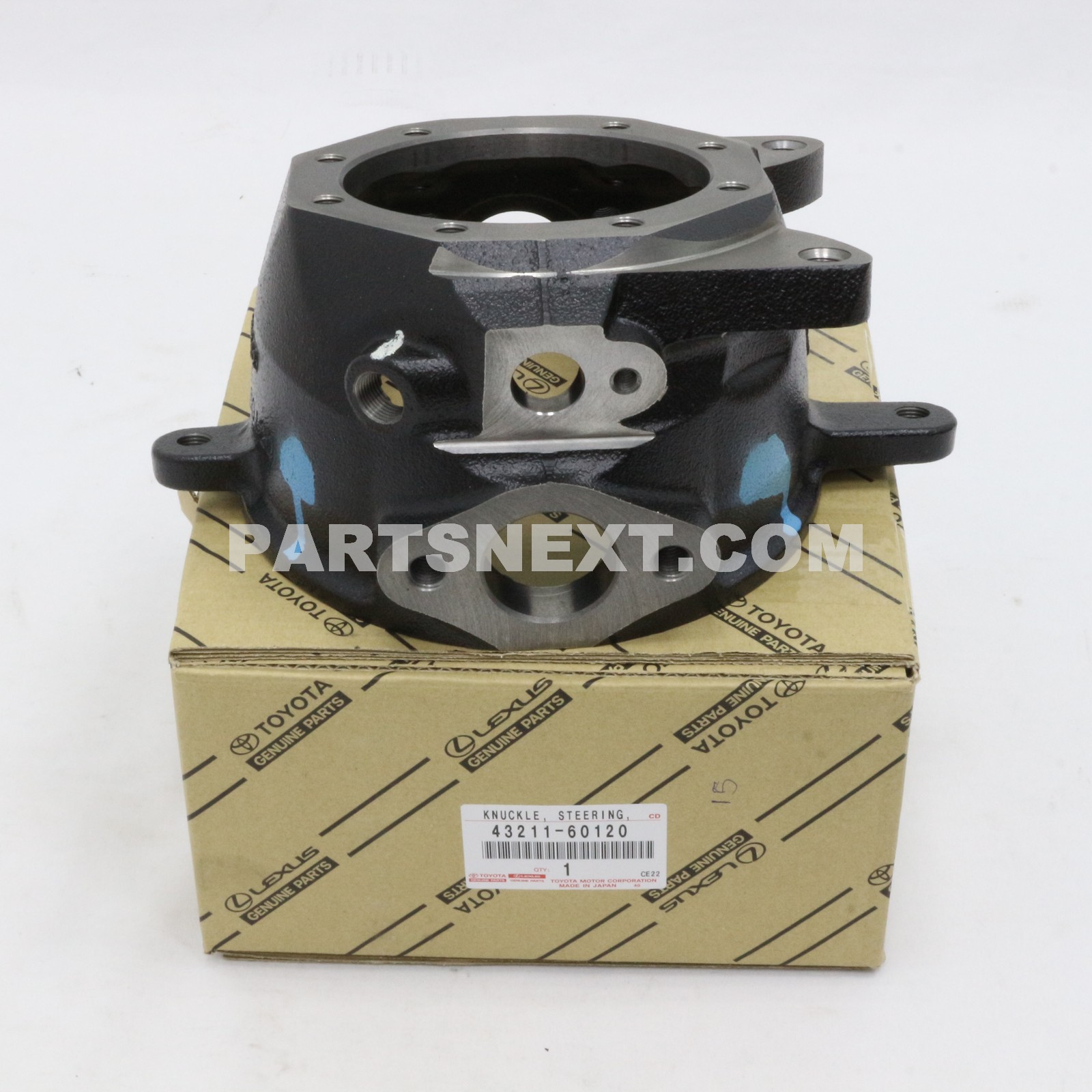 Toyota :: 43211-60120 KNUCKLE, STEERING, RH