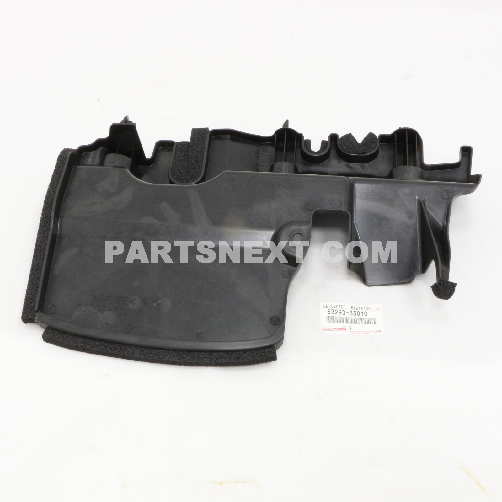 Toyota :: 53293-35010 DEFLECTOR, RADIATOR SIDE, RH
