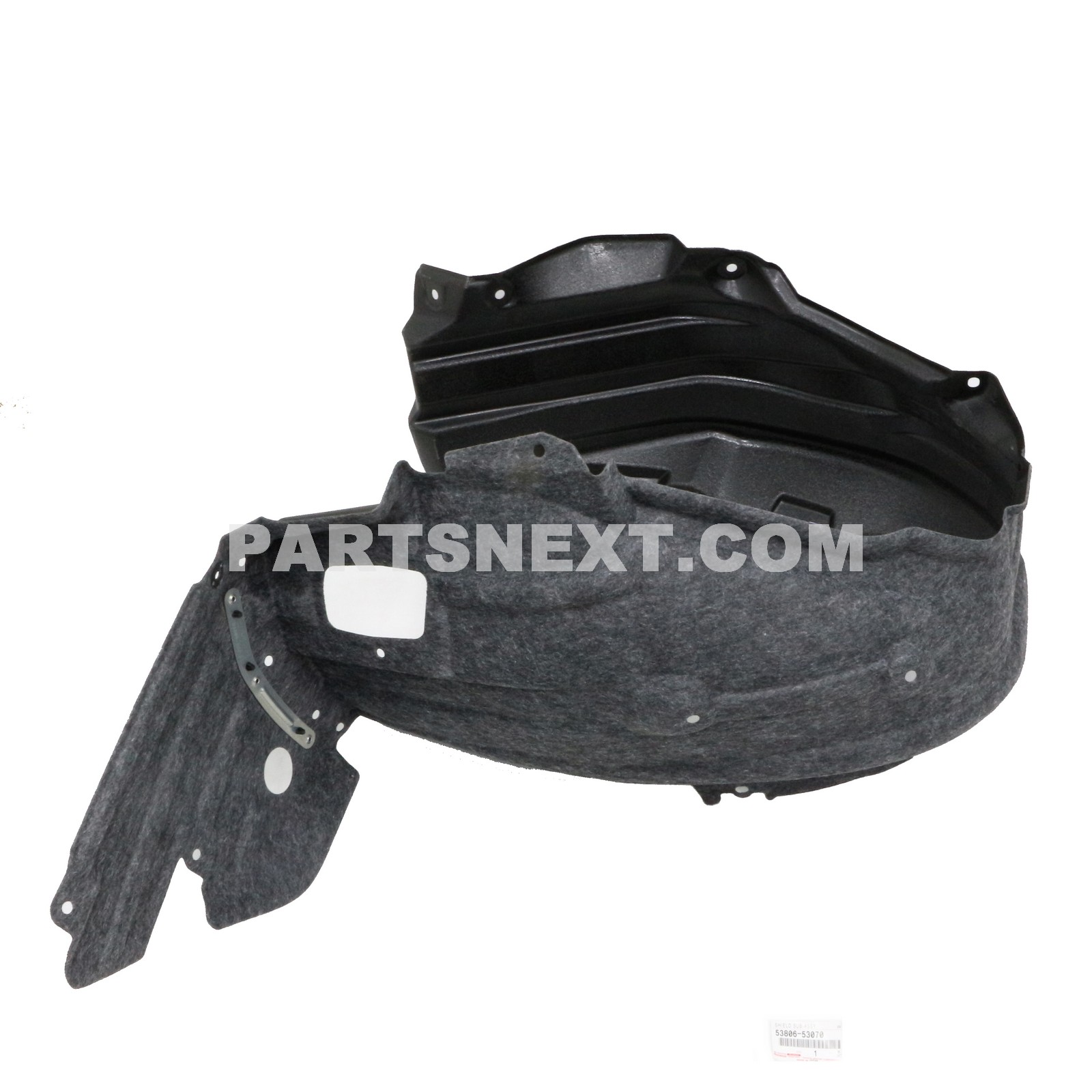 Toyota :: 53806-53070 LINER, FRONT FENDER, LH