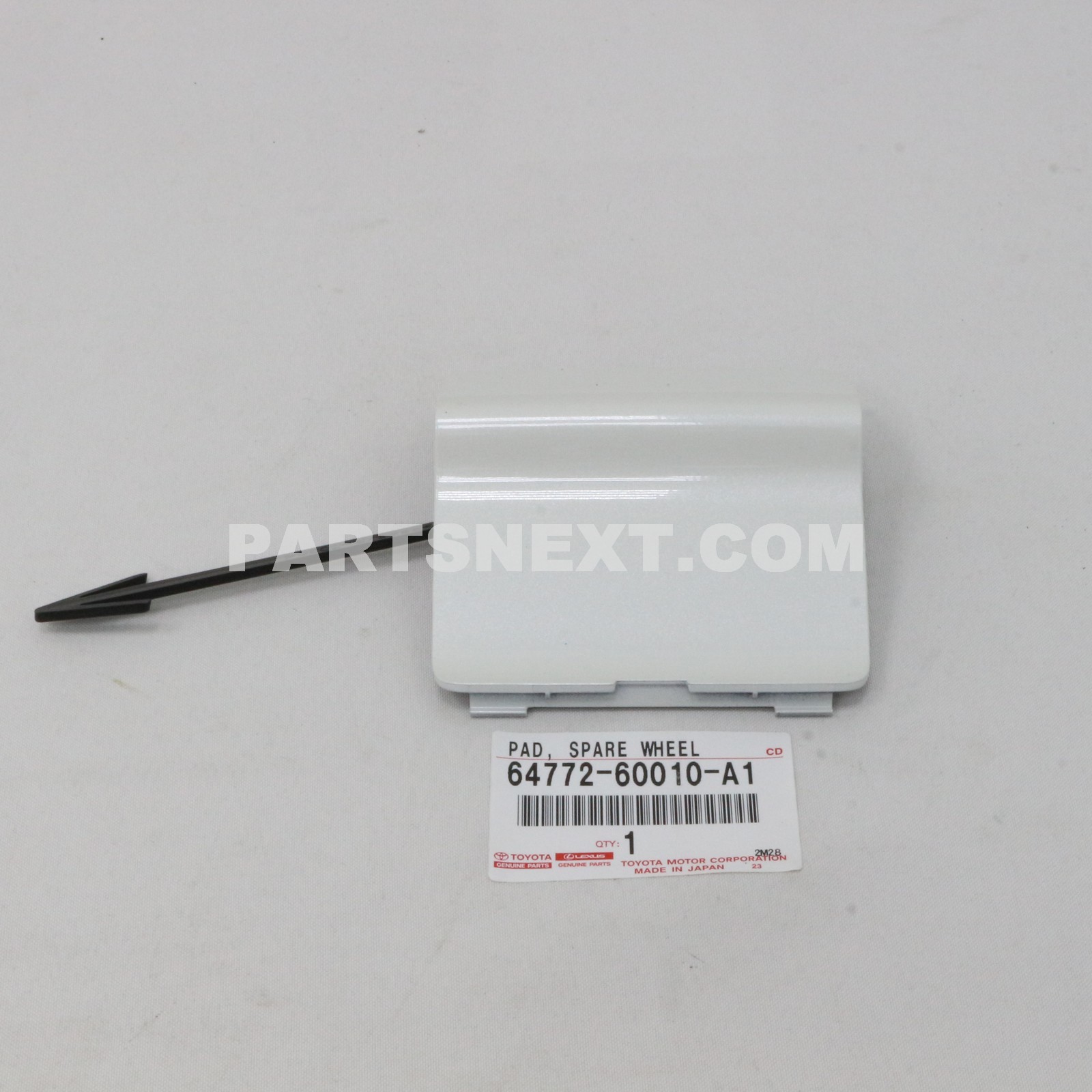 Toyota :: 64772-60010-A1 PAD, SPARE WHEEL COVER