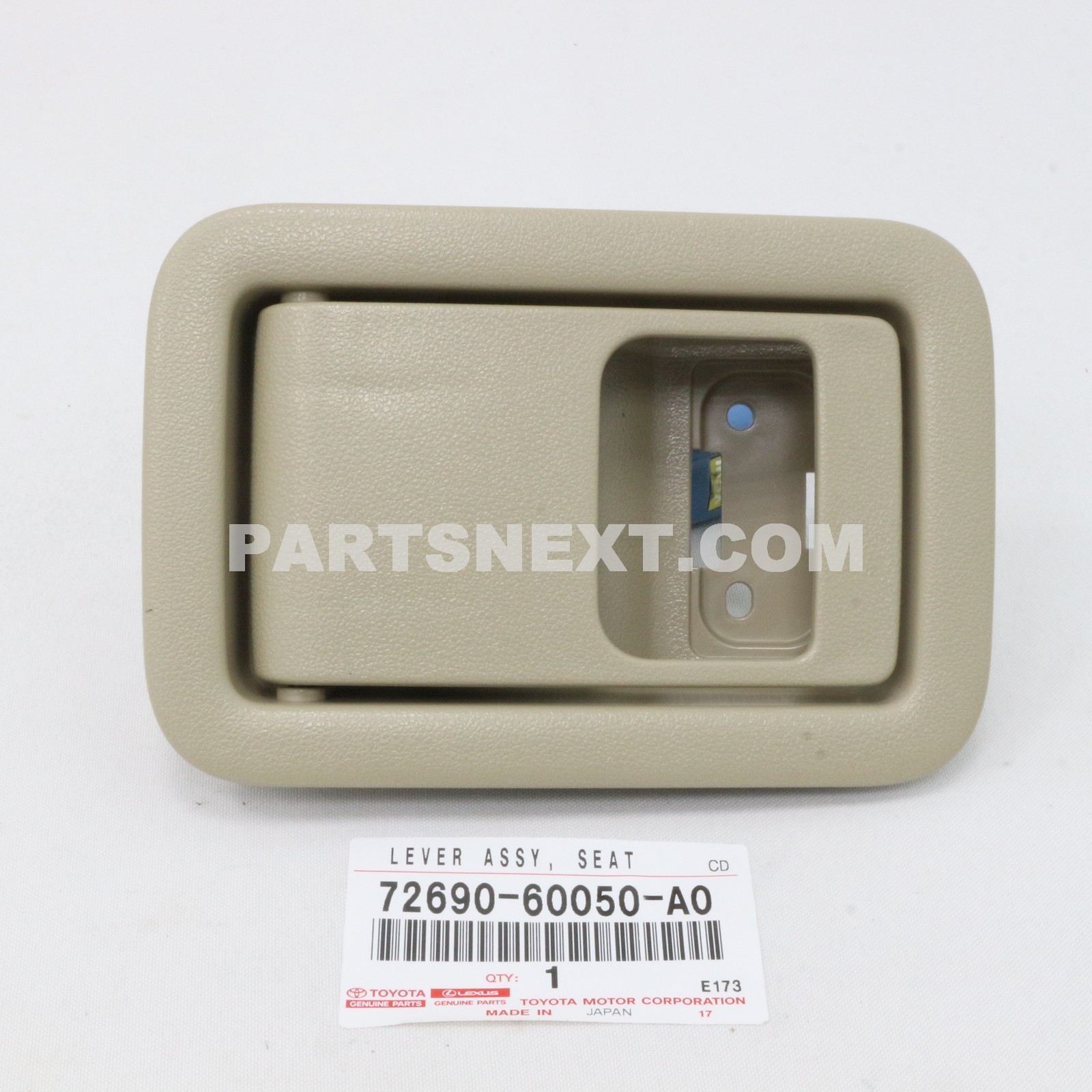 Toyota :: 72690-60050-A0 LEVER ASSY, SEAT CUSHION LOCK RELEASE