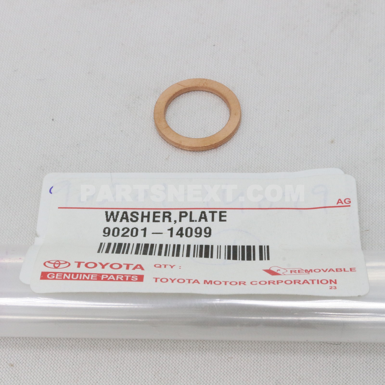 Toyota :: 90201-14099 GASKET(FOR VACUUM PUMP UNION)
