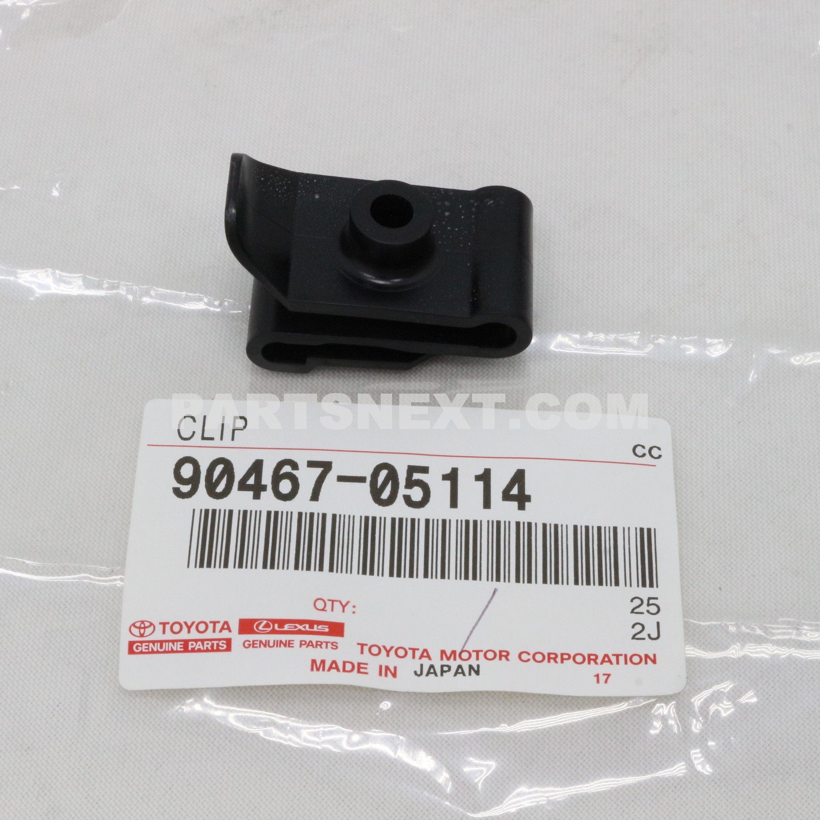 Toyota :: 90467-05114 CLIP(FOR FRONT BUMPER RETAINER)