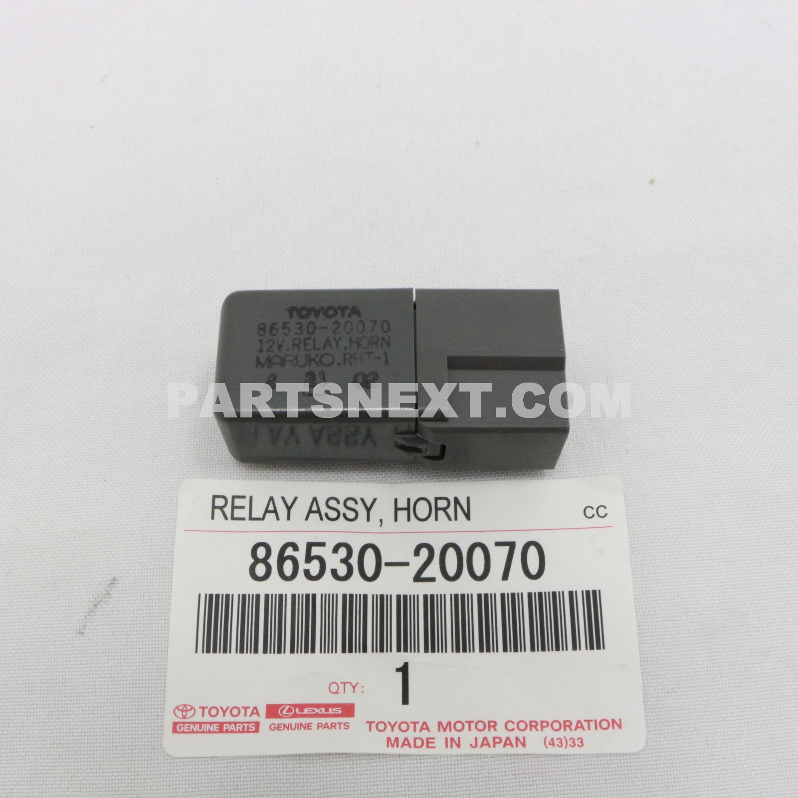Toyota :: 86530-20070 RELAY ASSY, HORN