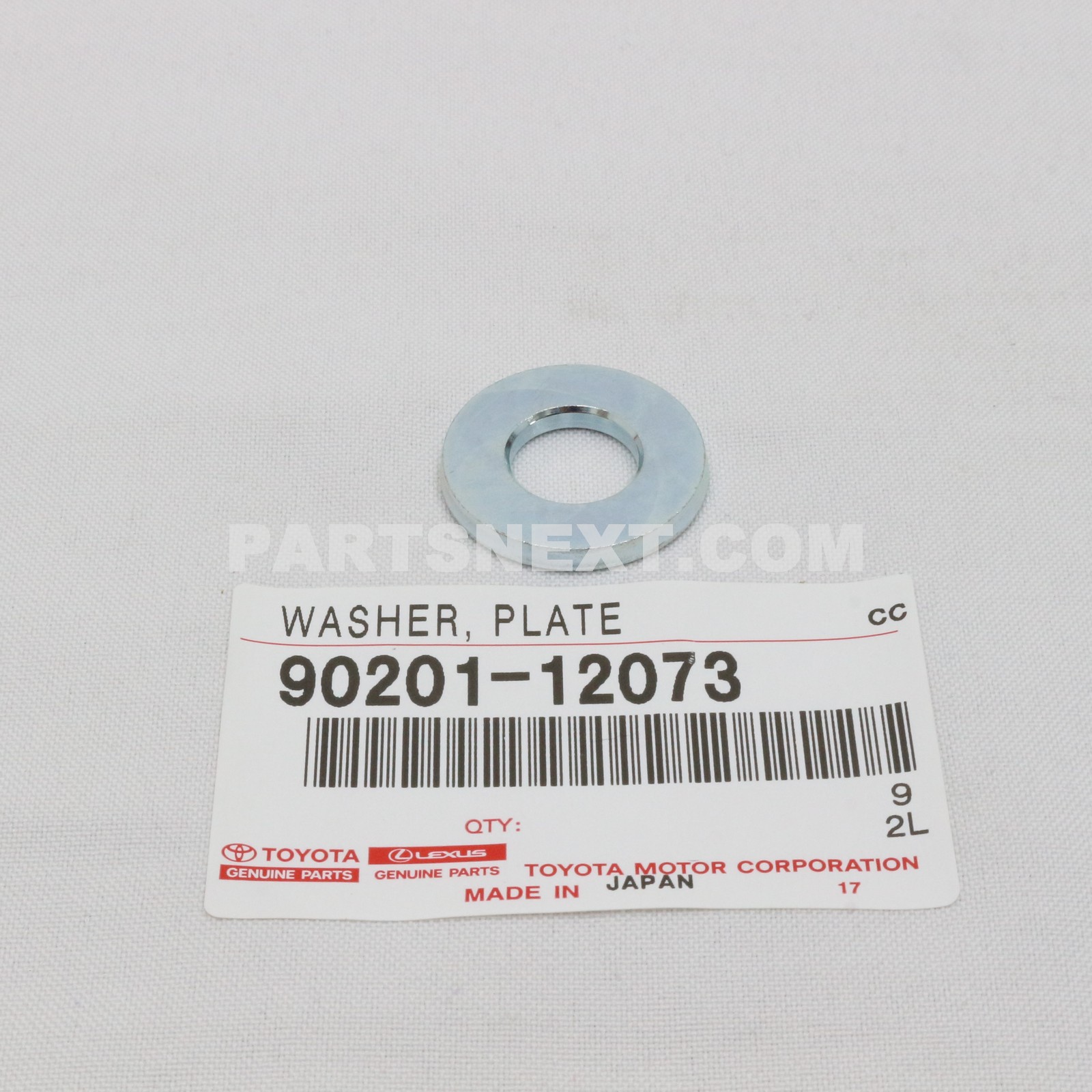 Toyota :: 90201-12073 WASHER, PLATE