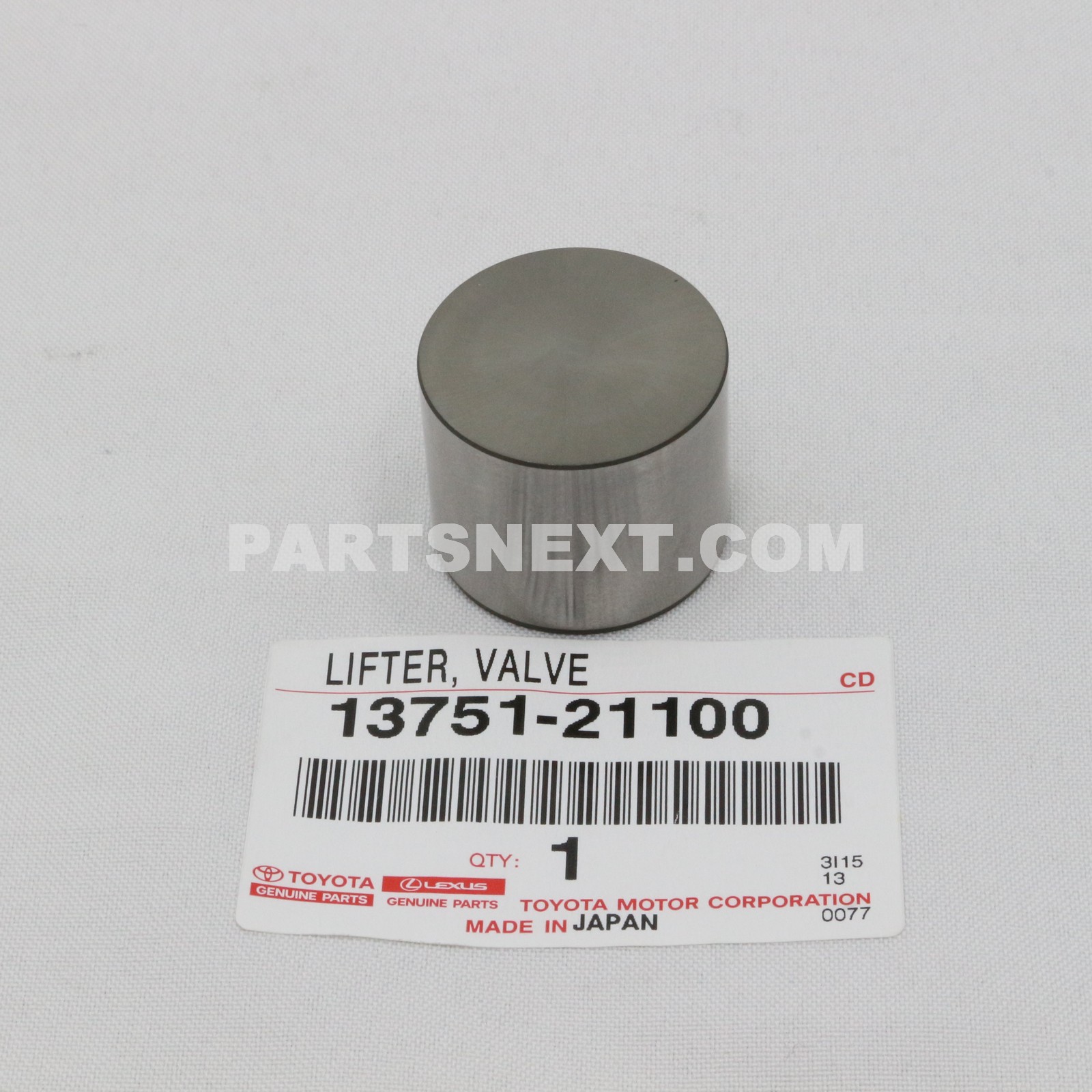Toyota :: 13751-21100 LIFTER, VALVE