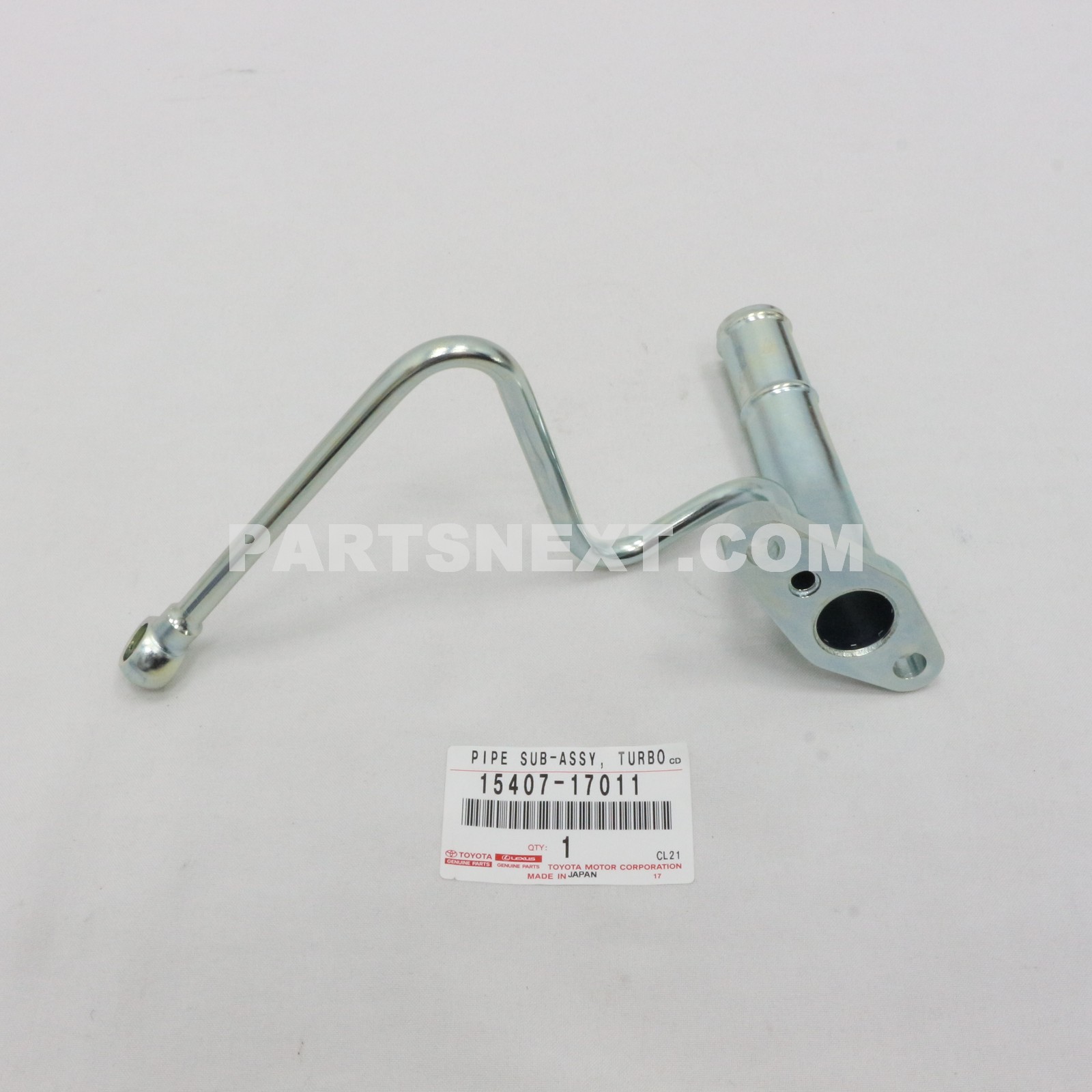Toyota :: 15407-17011 PIPE SUB-ASSY, TURBO OIL INLET