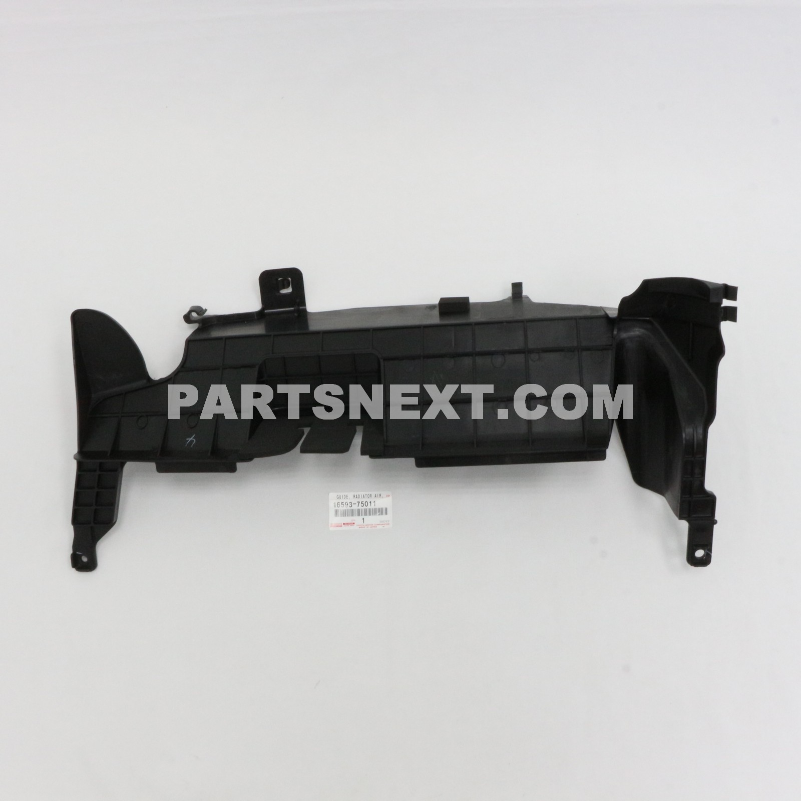 Toyota :: 16593-75011 GUIDE, RADIATOR AIR, NO.1