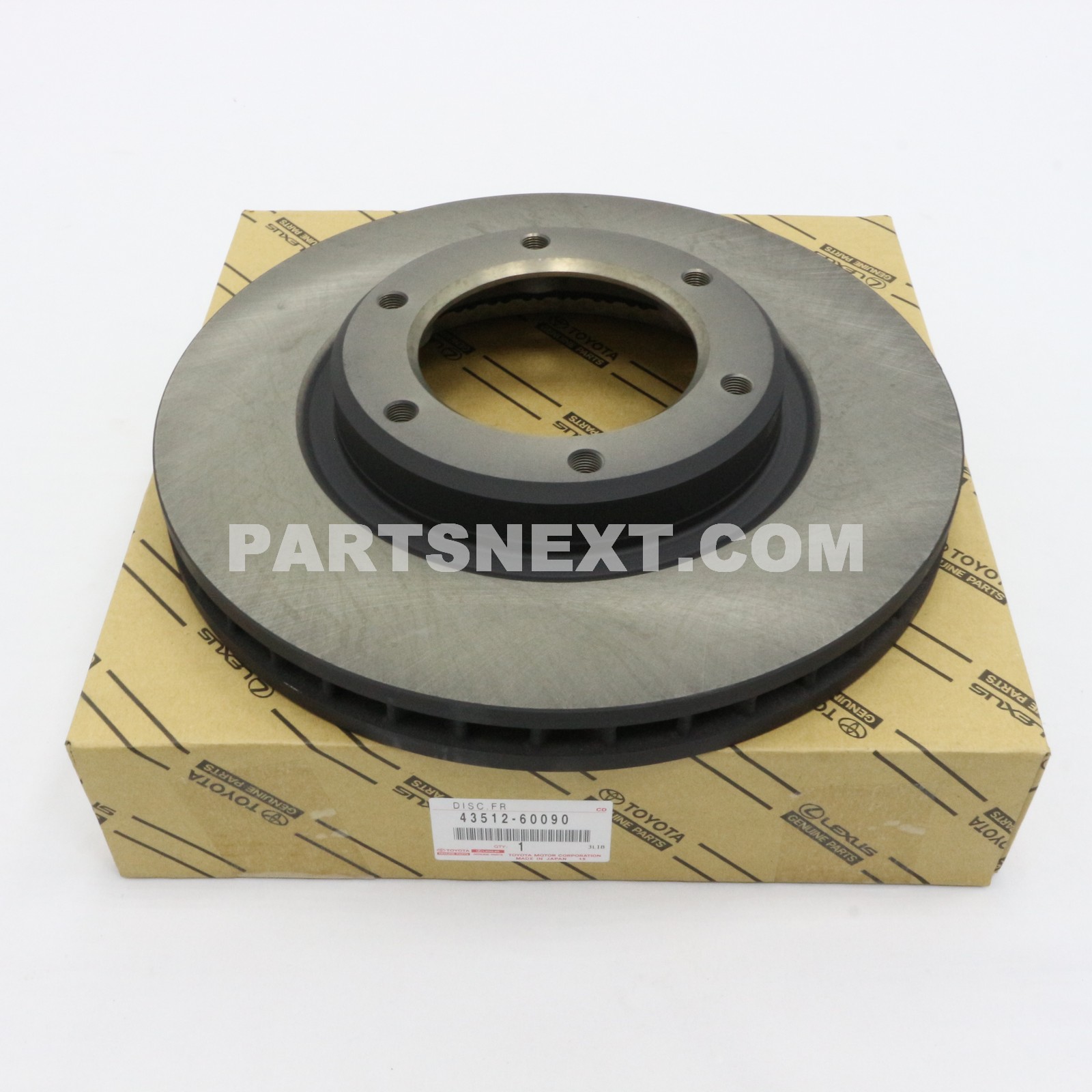 Toyota :: 43512-60090 DISC, FRONT