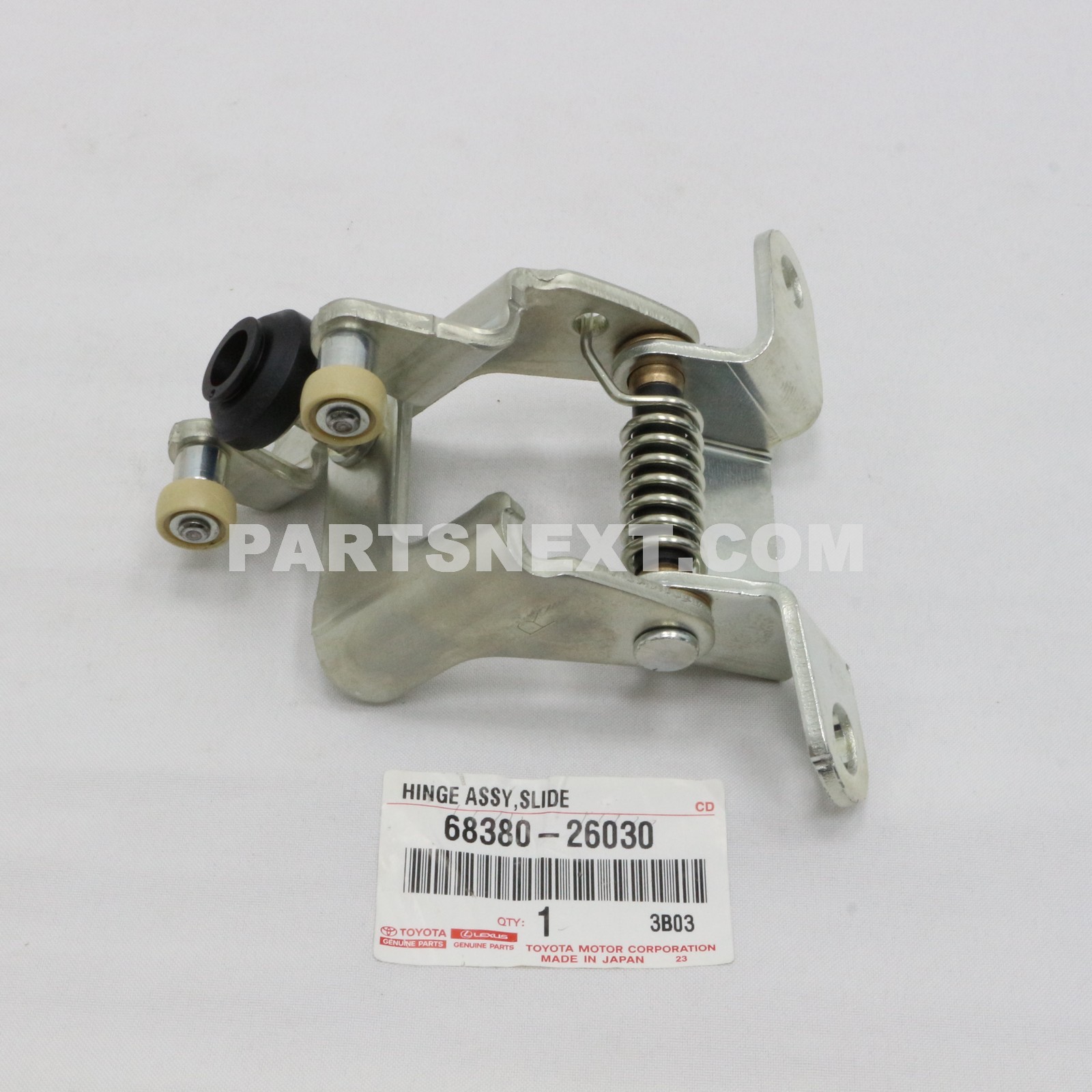 Toyota :: 68380-26030 HINGE ASSY, SLIDE DOOR, CENTER RH