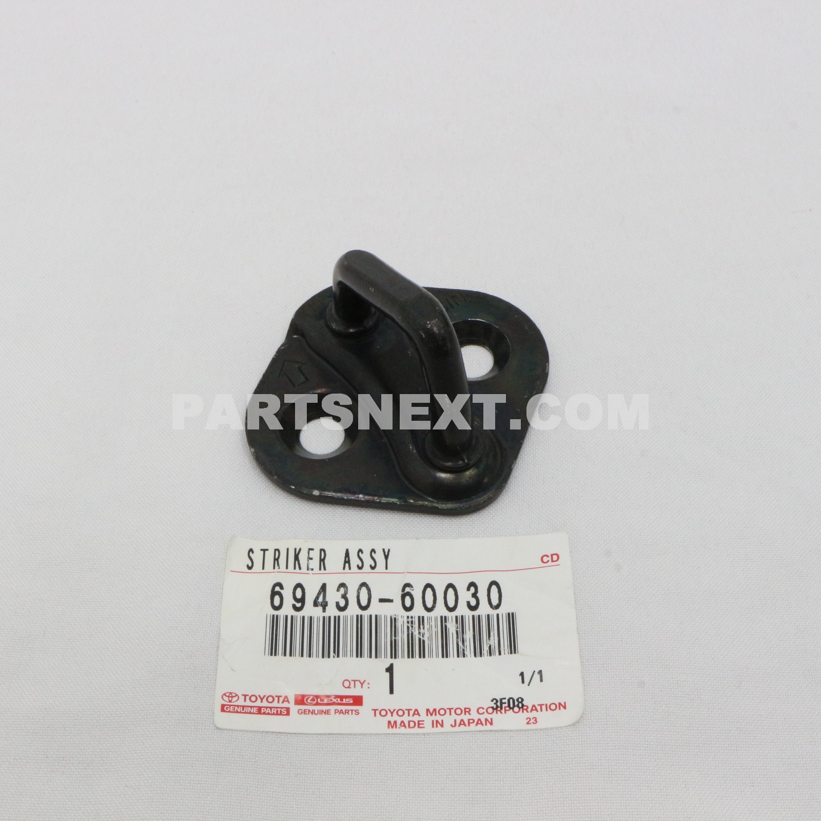 Toyota :: 69430-60030 STRIKER ASSY, BACK DOOR LOCK