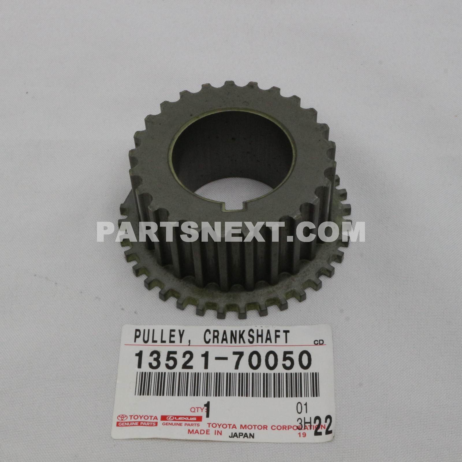 Toyota :: 13521-70050 PULLEY, CRANKSHAFT TIMING