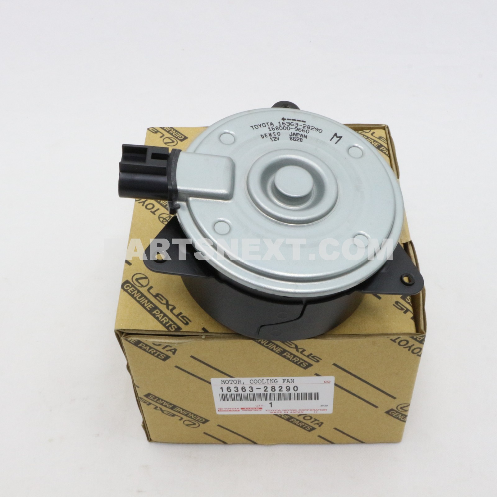 Toyota :: 16363-28290 MOTOR, COOLING FAN