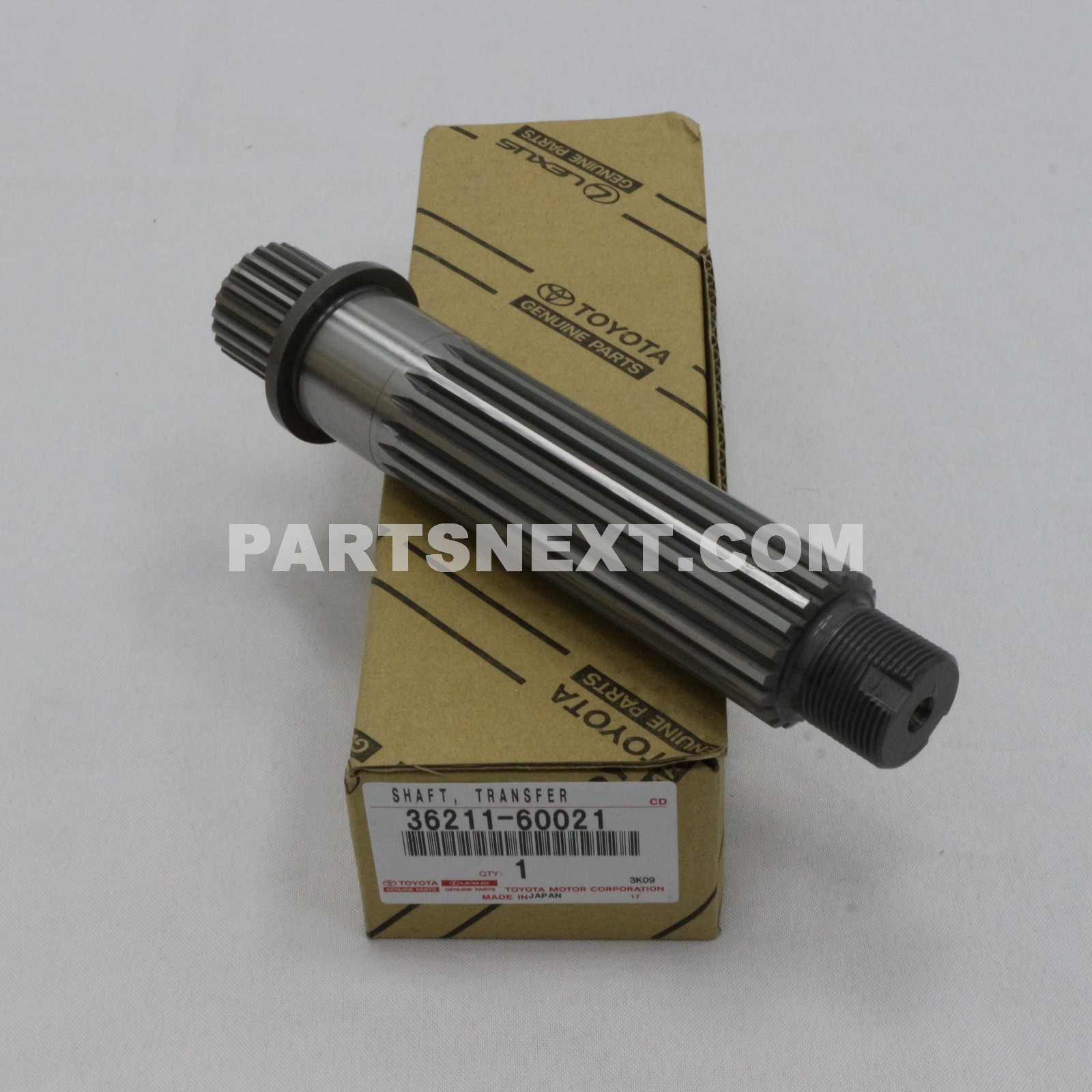 Toyota :: 36211-60021 SHAFT, TRANSFER INPUT