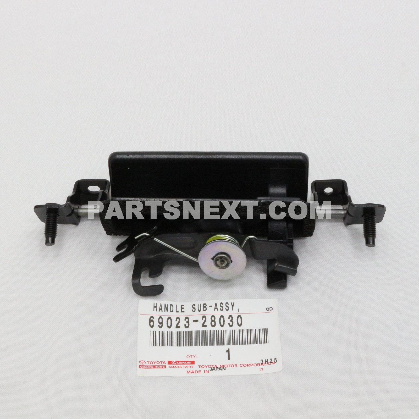 Toyota :: 69023-28030 HANDLE, BACK DOOR OUTSIDE