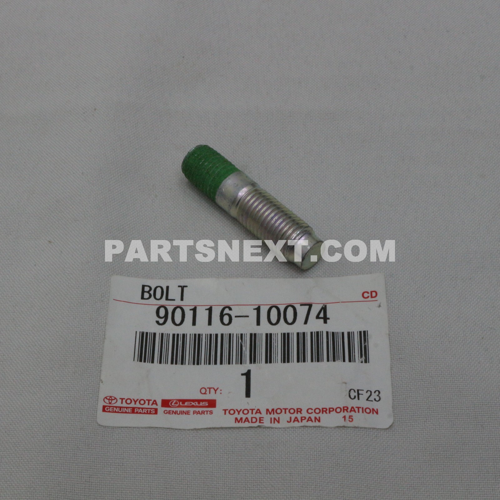 Toyota :: 90116-10074 BOLT, NO.1 (FOR REAR DIFFERENTIAL CARRIER SET)