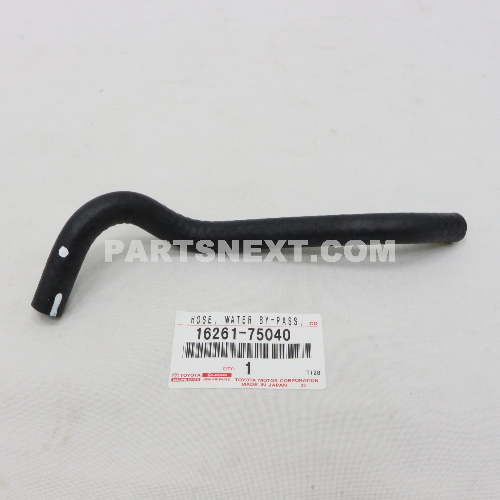Toyota :: 16261-75040 HOSE, WATER BY-PASS