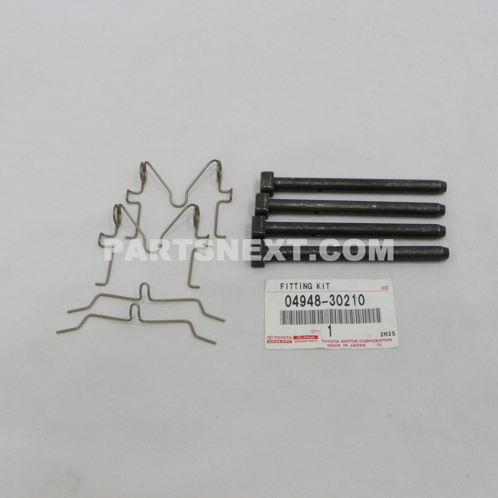 Toyota :: 04948-30210 FITTING KIT, DISC BRAKE, REAR