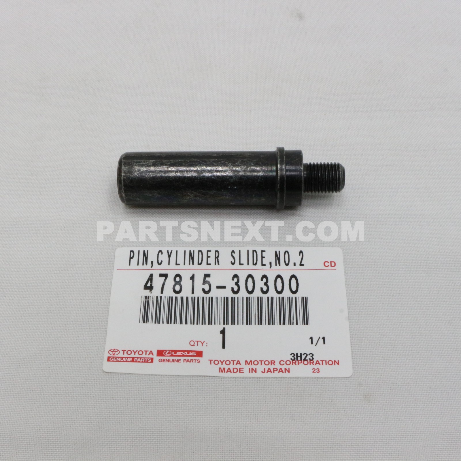 Toyota :: 47815-30300 PIN, REAR CYLINDER SLIDE, NO.2(FOR REAR DISC BRAKE)