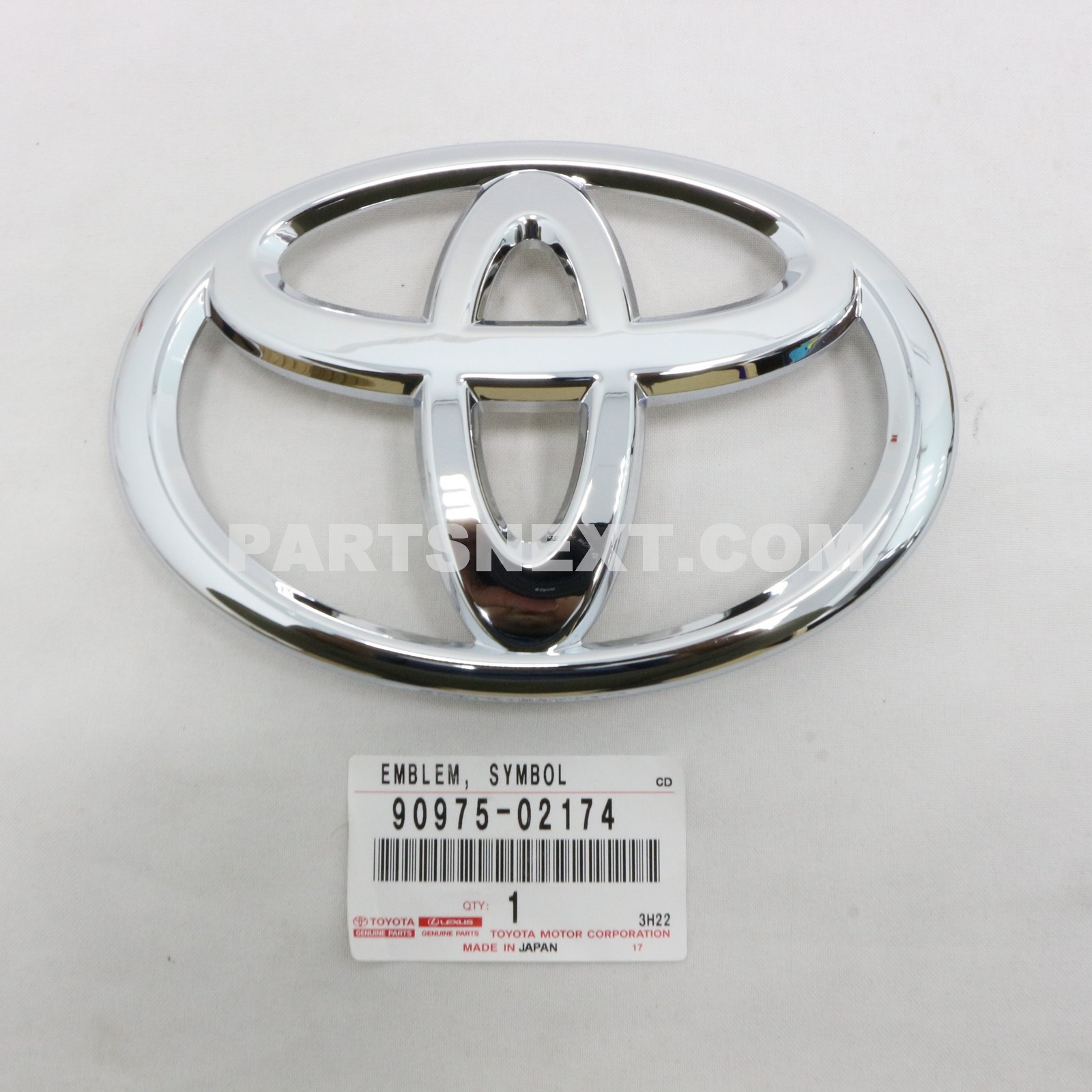 Toyota :: 90975-02174 EMBLEM, RADIATOR GRILLE (OR FRONT PANEL)