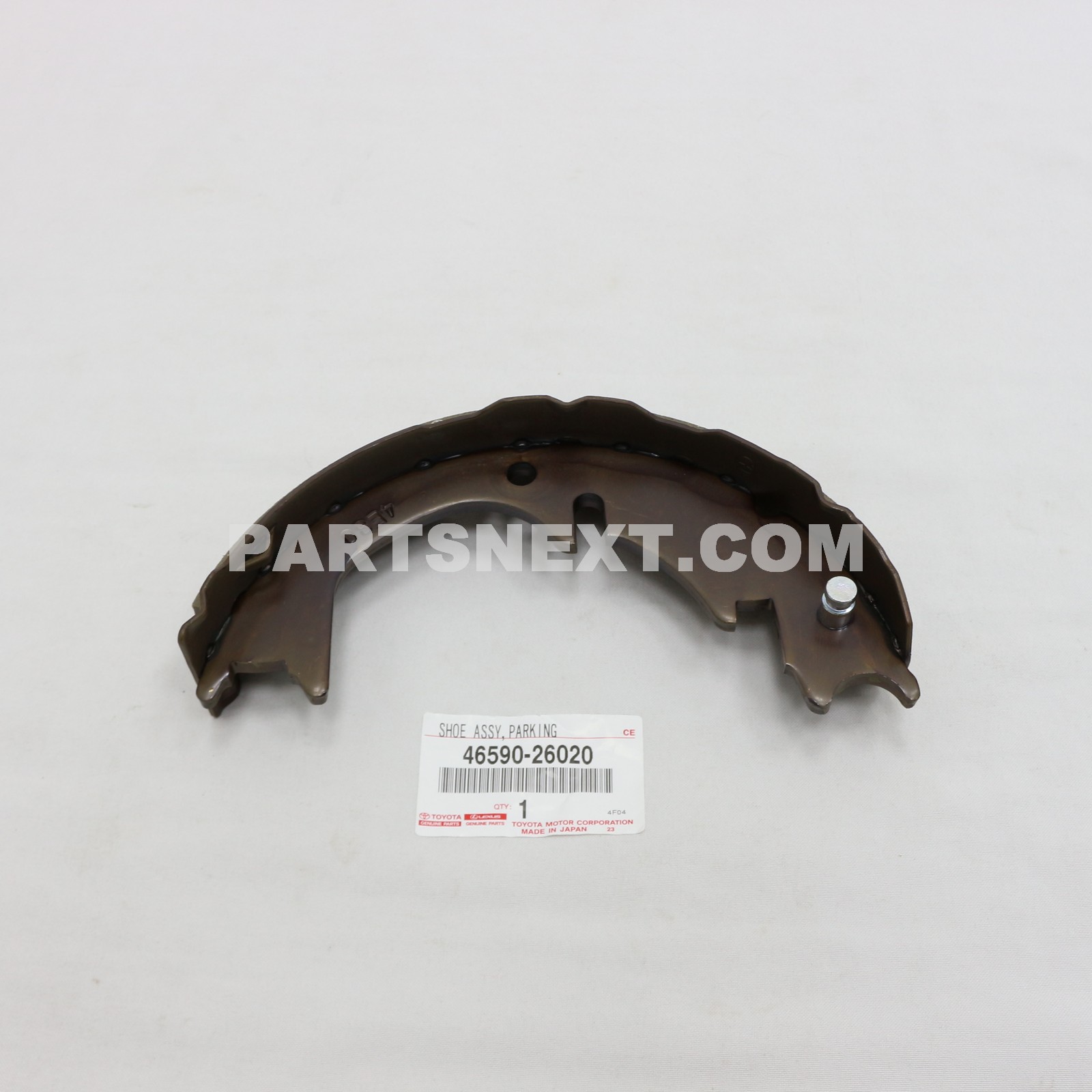 Toyota :: 46590-26020 SHOE ASSY PARKING