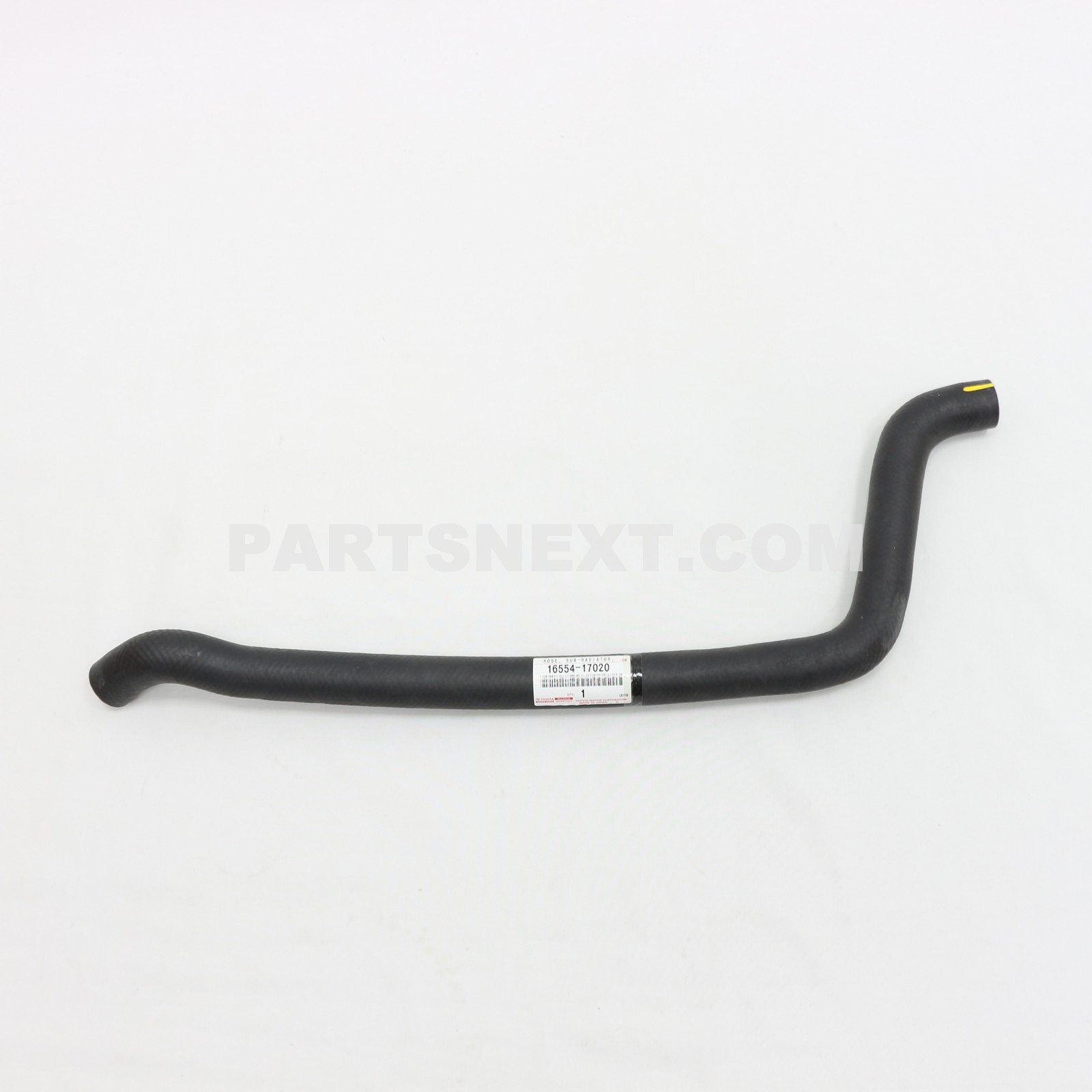Toyota :: 16554-17020 HOSE, SUB RADIATOR, NO.4
