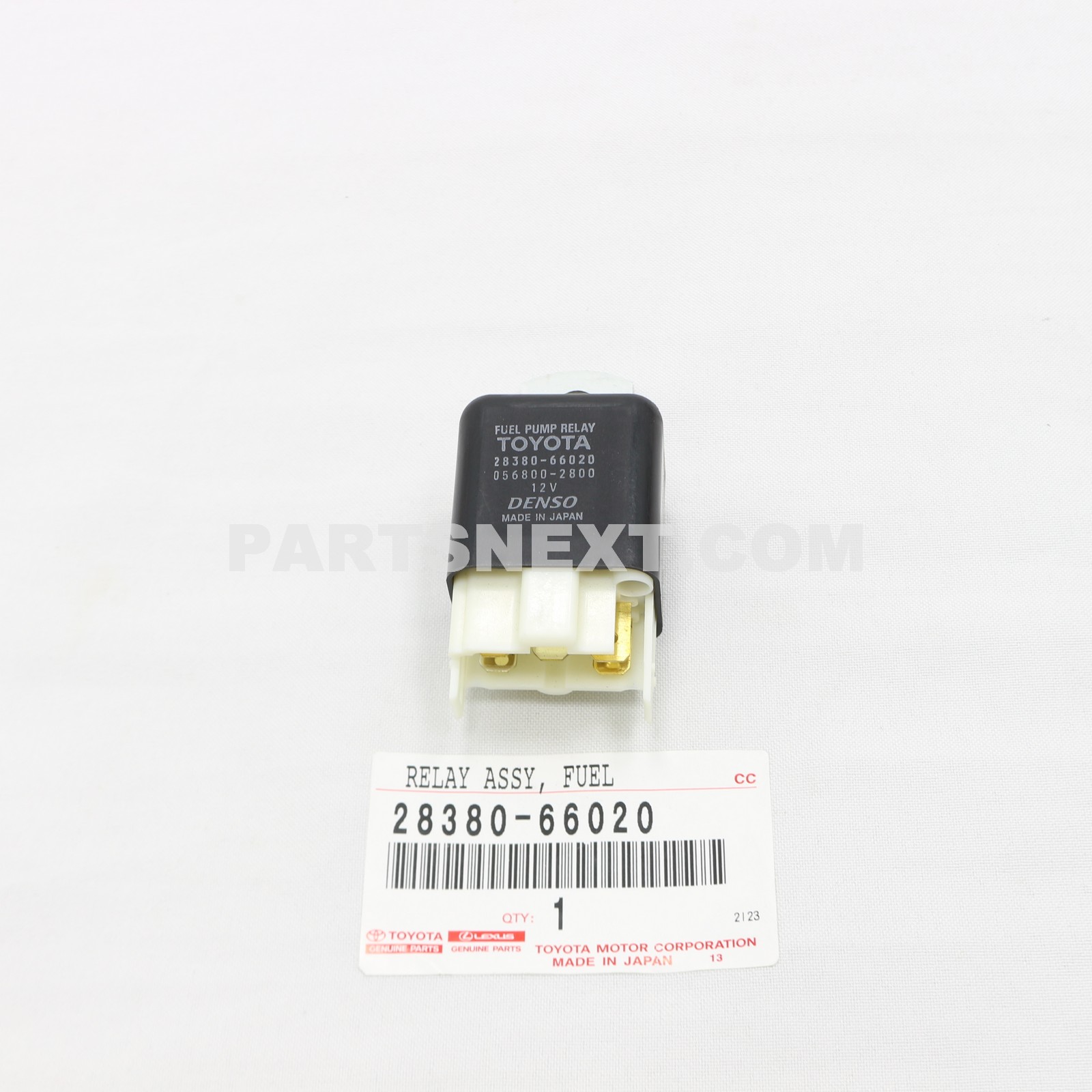 Toyota :: 28380-66020 RELAY ASSY, FUEL PUMP SELECT