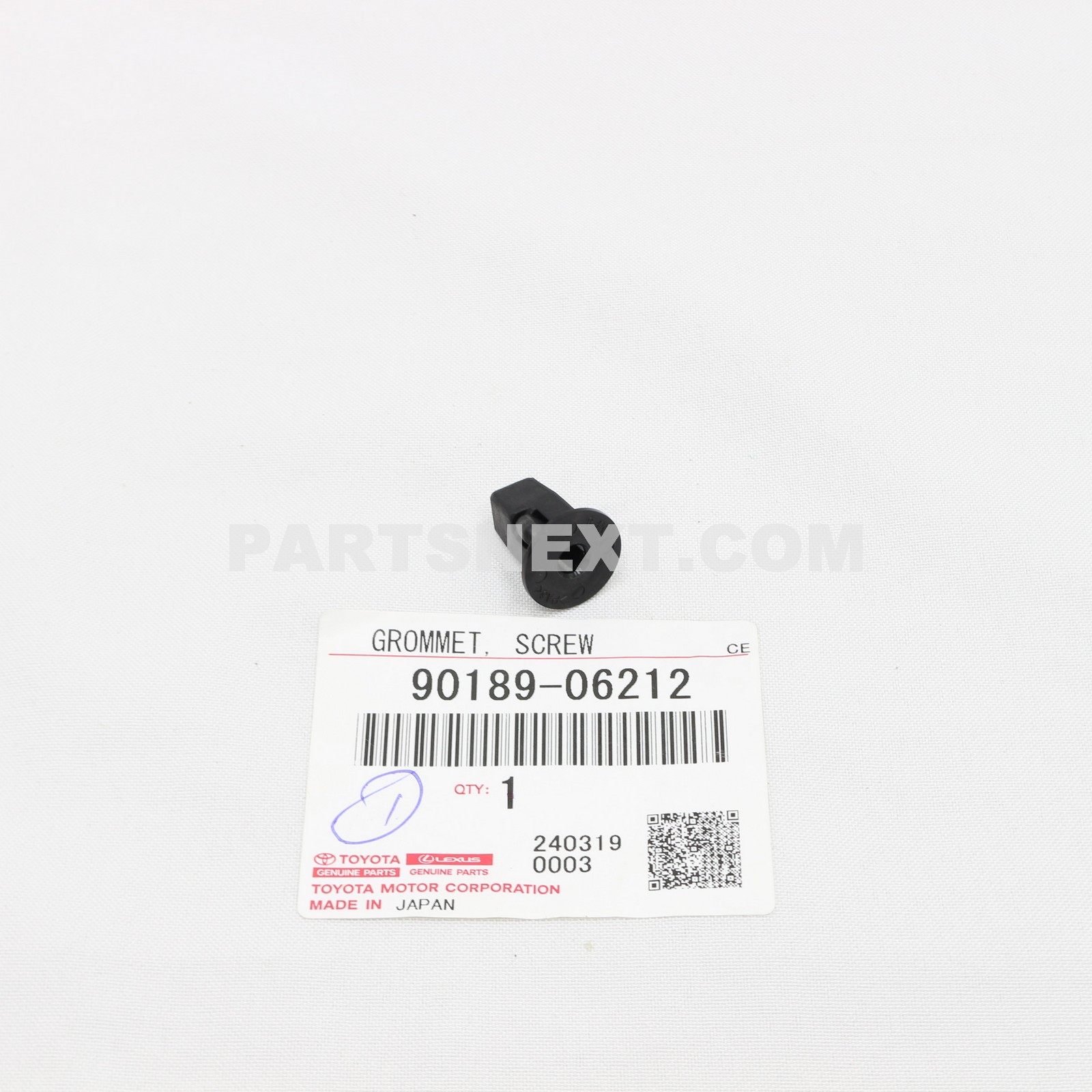 Toyota :: 90189-06212 GROMMET, SCREW