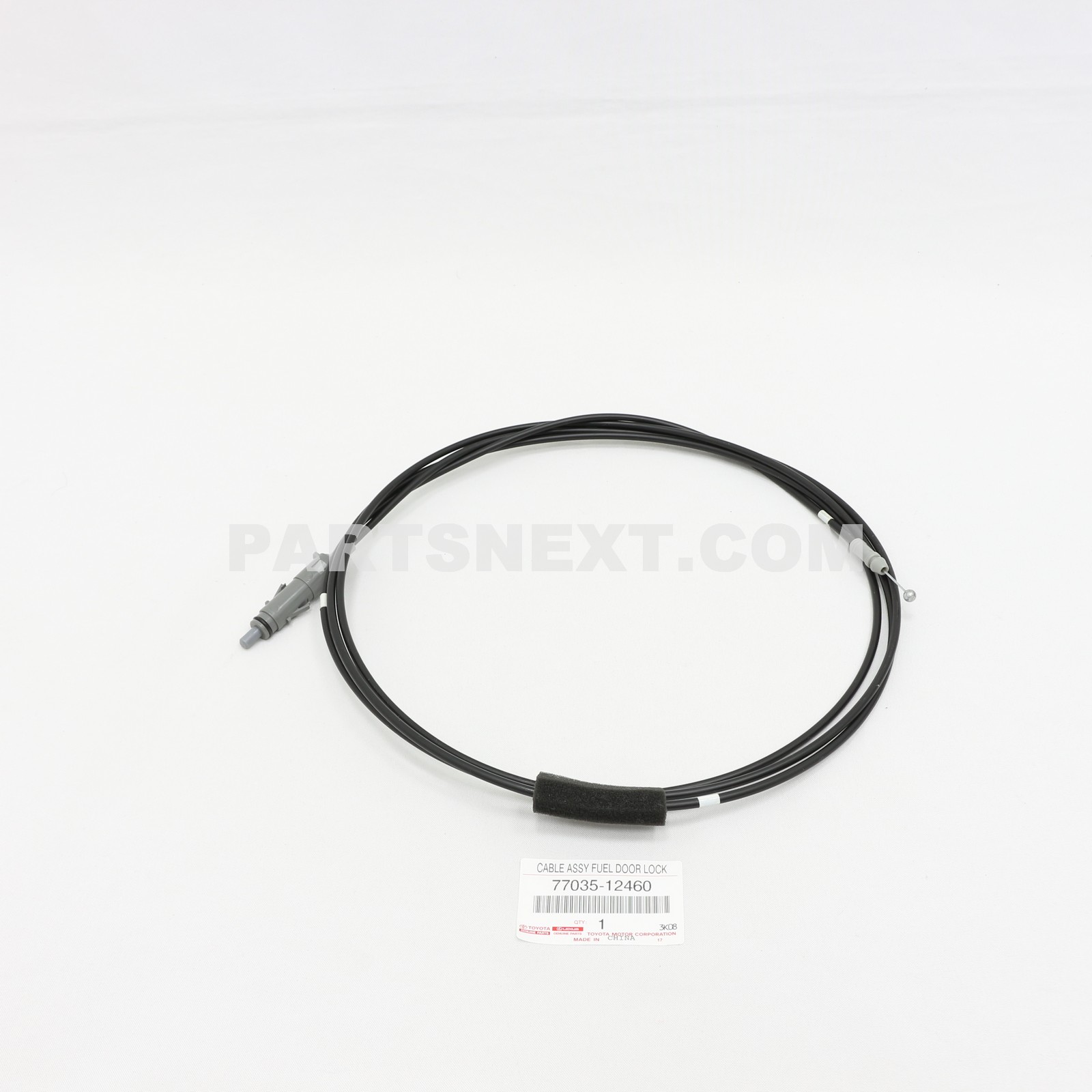 Toyota :: 77035-12460 CABLE SUB-ASSY, FUEL LID LOCK CONTROL