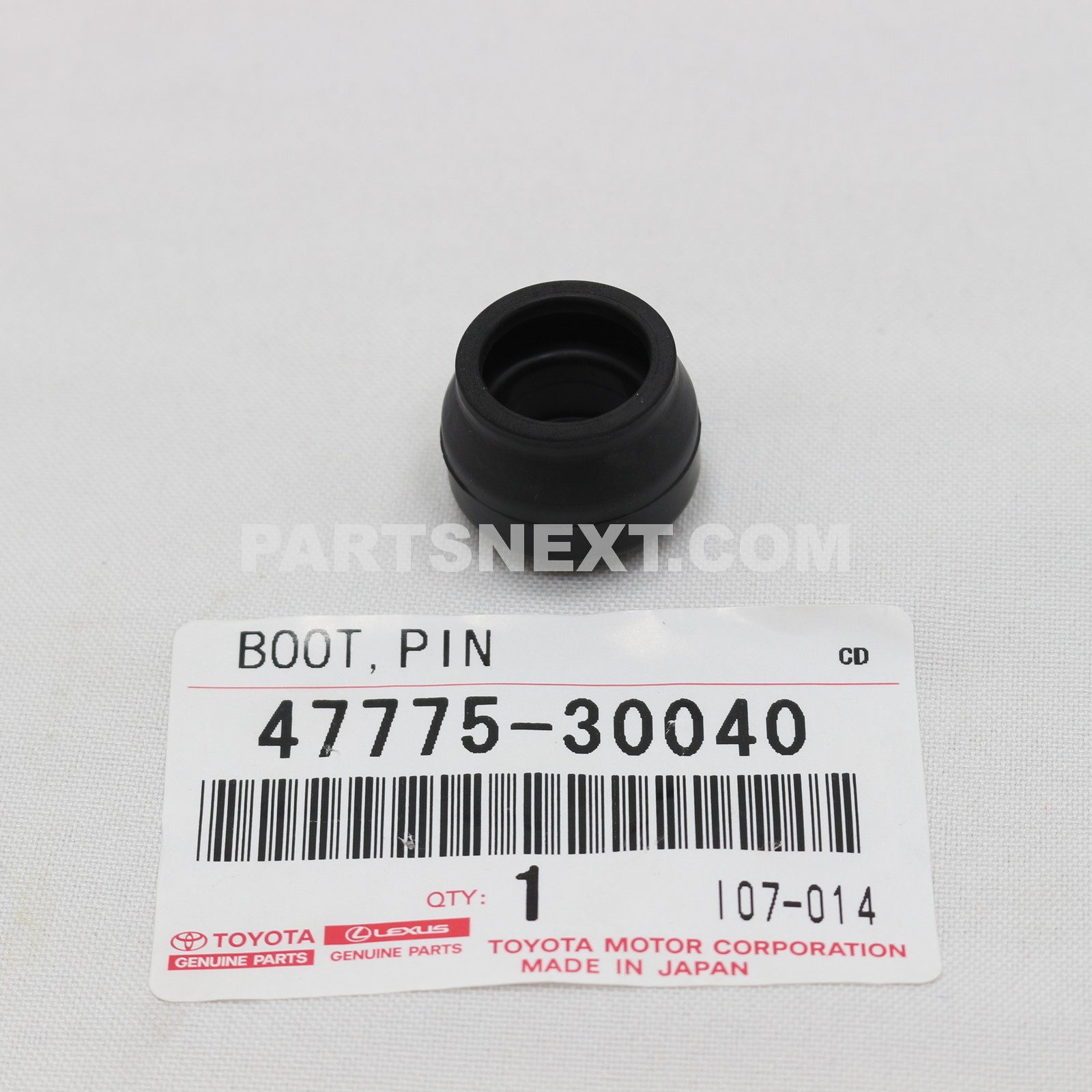 Toyota :: 47775-30040 BOOT, BUSH DUST(FOR FRONT DISC BRAKE)