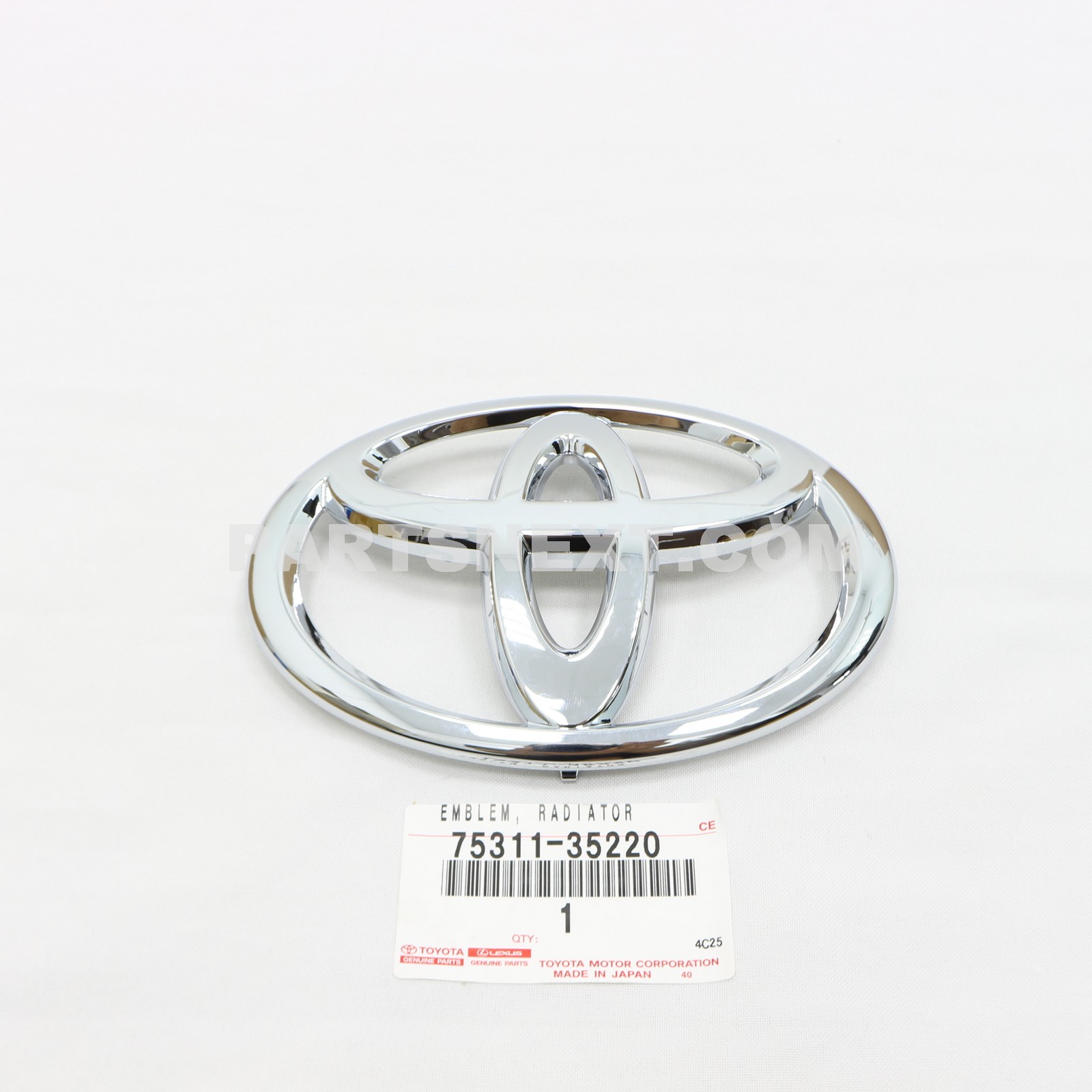 Toyota :: 75311-35220 EMBLEM, RADIATOR GRILLE (OR FRONT PANEL)