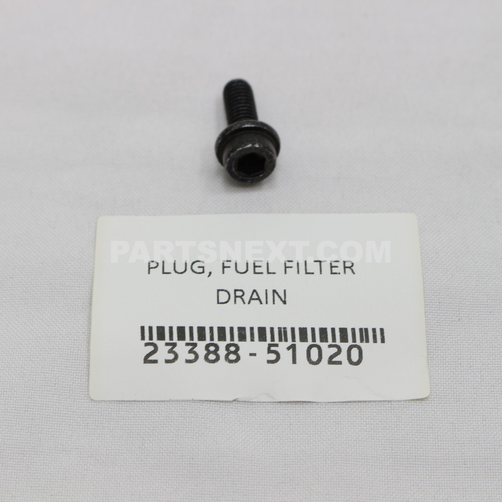 Toyota :: 23388-51020 PLUG, FUEL FILTER DRAIN