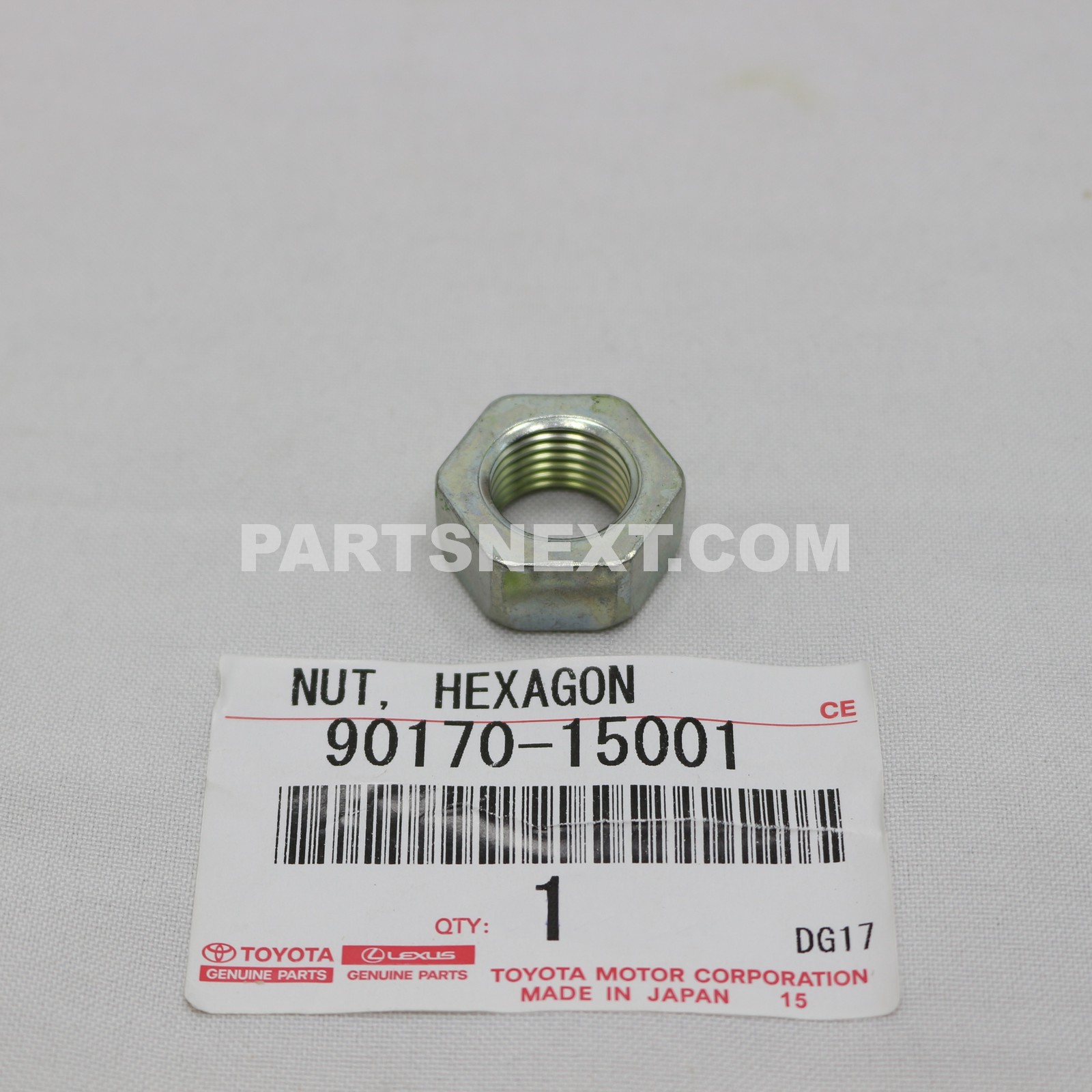 Toyota :: 90170-15001 NUT, RACK END LOCK