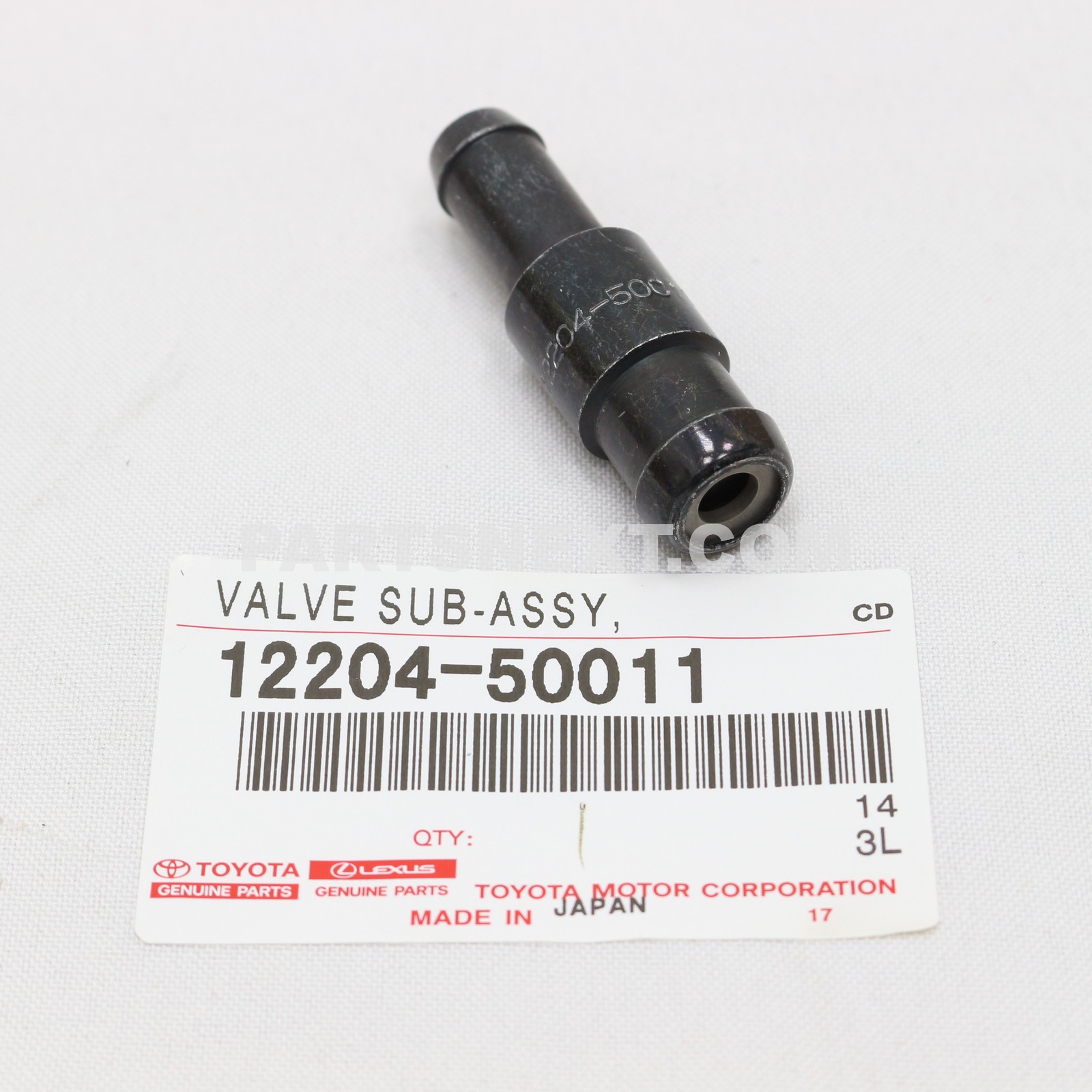 Toyota :: 12204-50011 VALVE SUB-ASSY, VENTILATION
