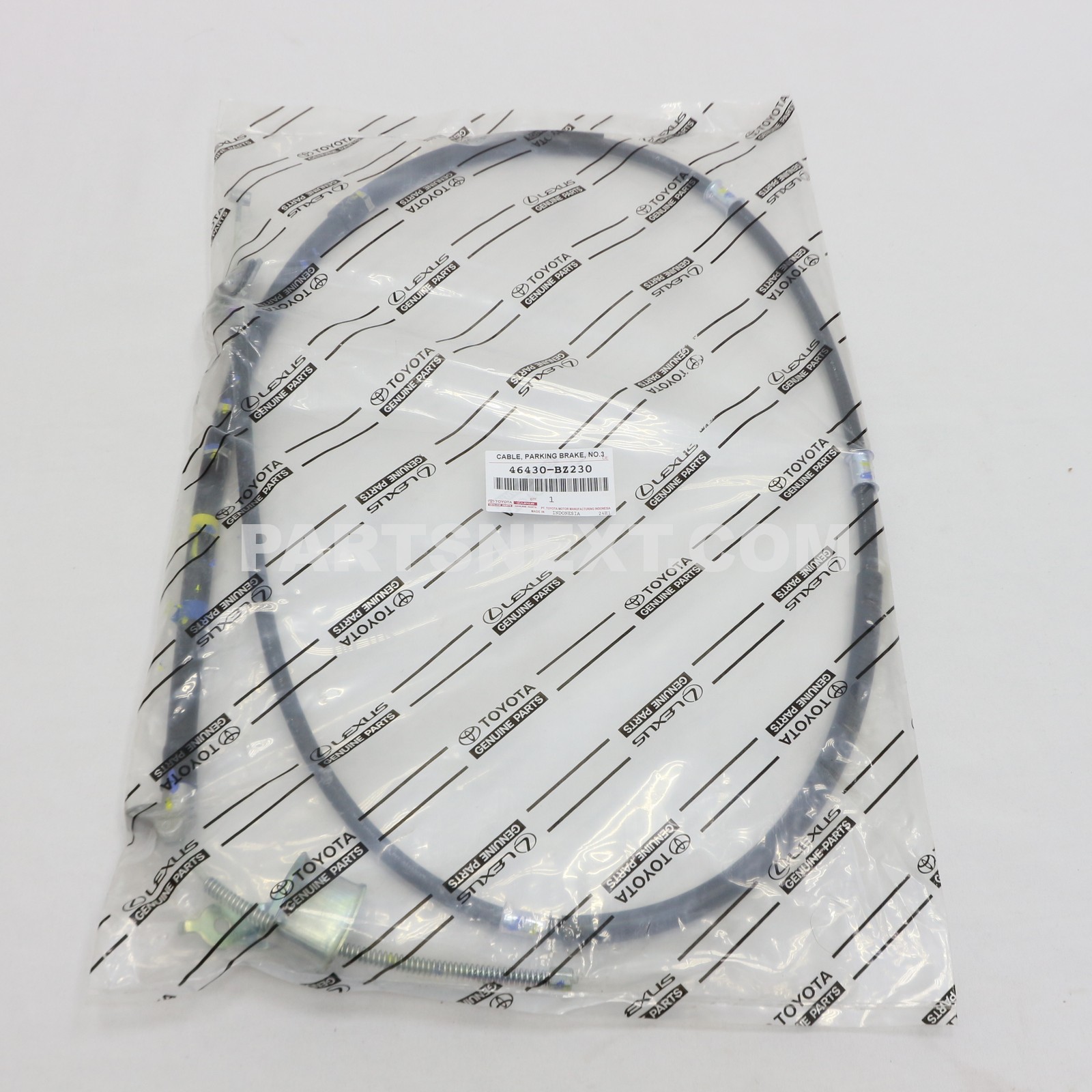 Toyota :: 46430-BZ230 CABLE ASSY PARKING