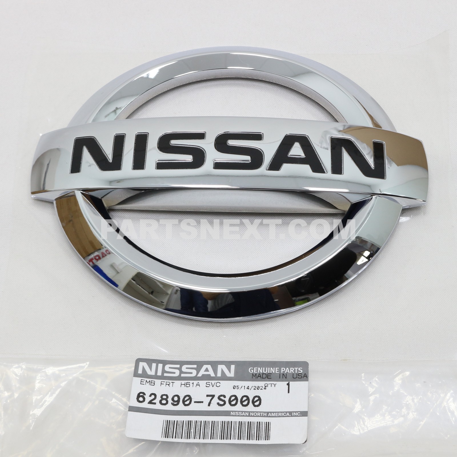 Nissan :: 62890-7S000 EMBLEM-FRONT