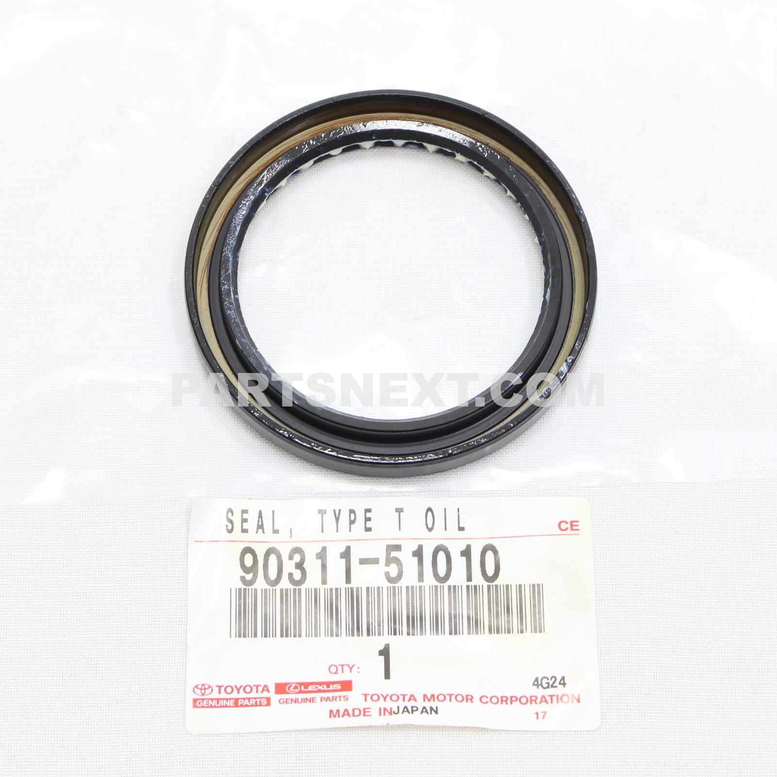 Toyota :: 90311-51010 SEAL, OIL(FOR TRANSMISSION OIL PUMP COVER)