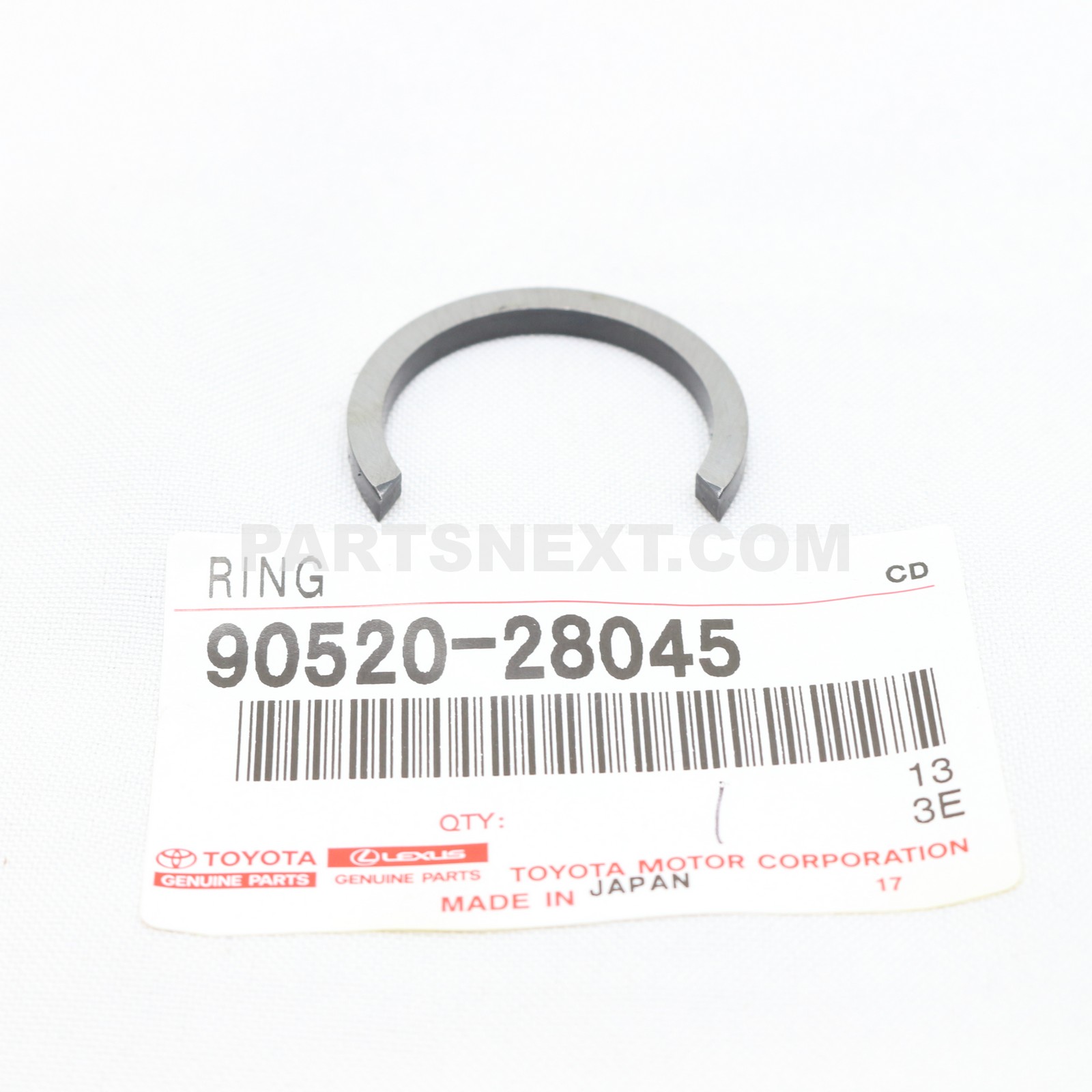 Toyota :: 90520-28045 RING, SHAFT SNAP (FOR OUTPUT SHAFT BEARING)