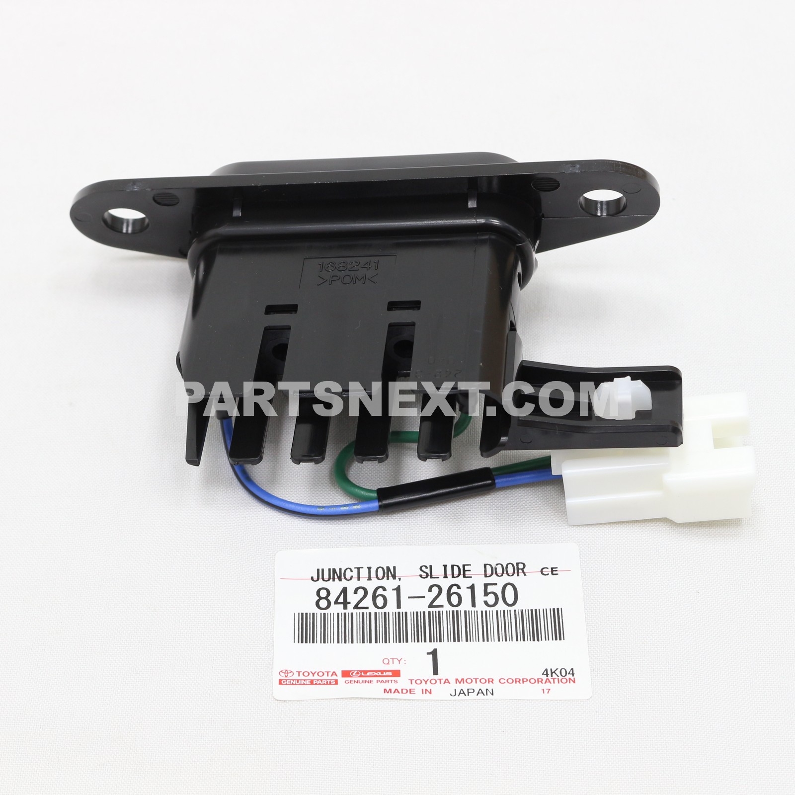 Toyota :: 84261-26150 JUNCTION, SLIDE DOOR CONTROL,MALE