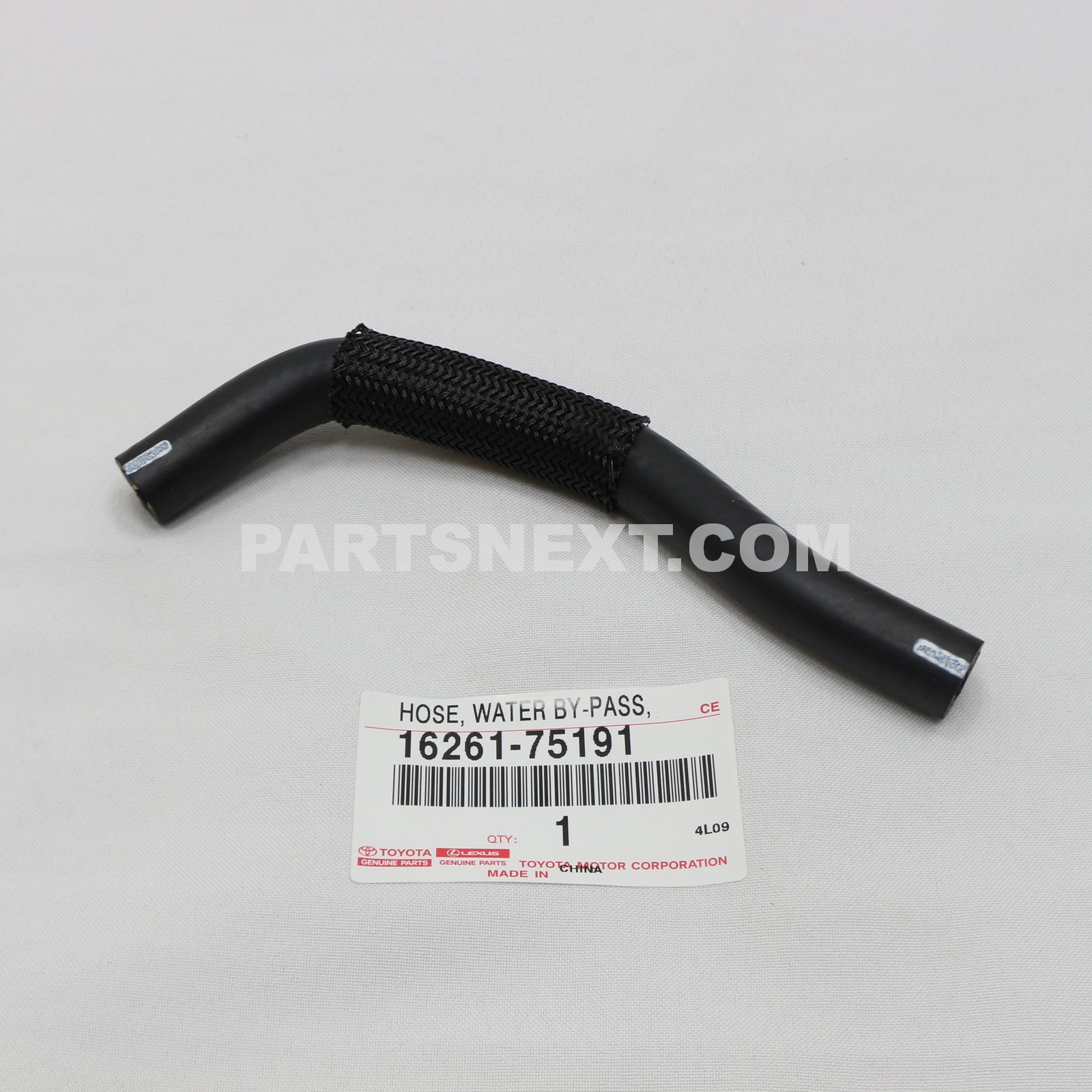 Toyota :: 16261-75191 HOSE, WATER BY-PASS