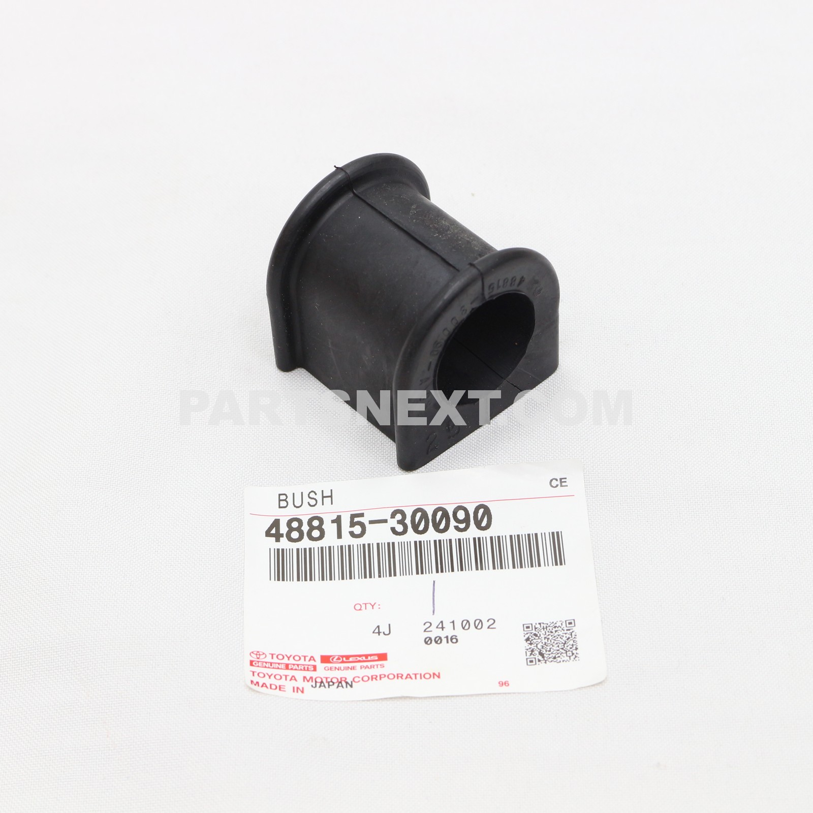 Toyota :: 48815-30090 BUSH, FRONT STABILIZER BAR, NO.1